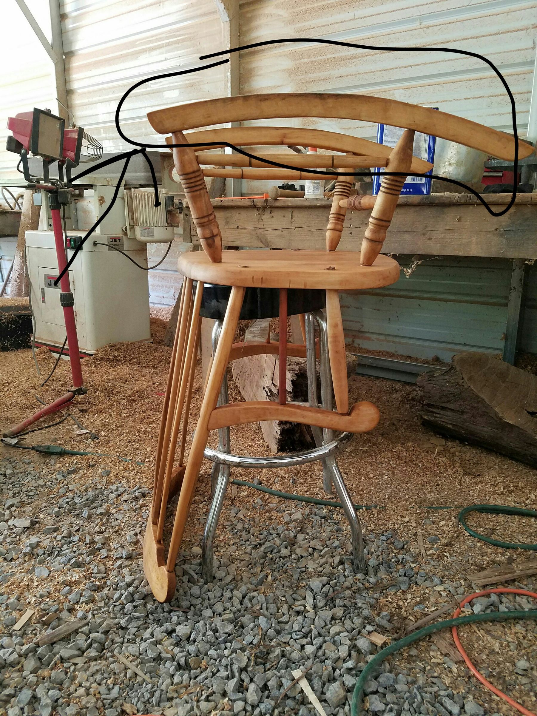 Redo a Broken Rocking Chair and Add Something Special : 6 Steps (with ...