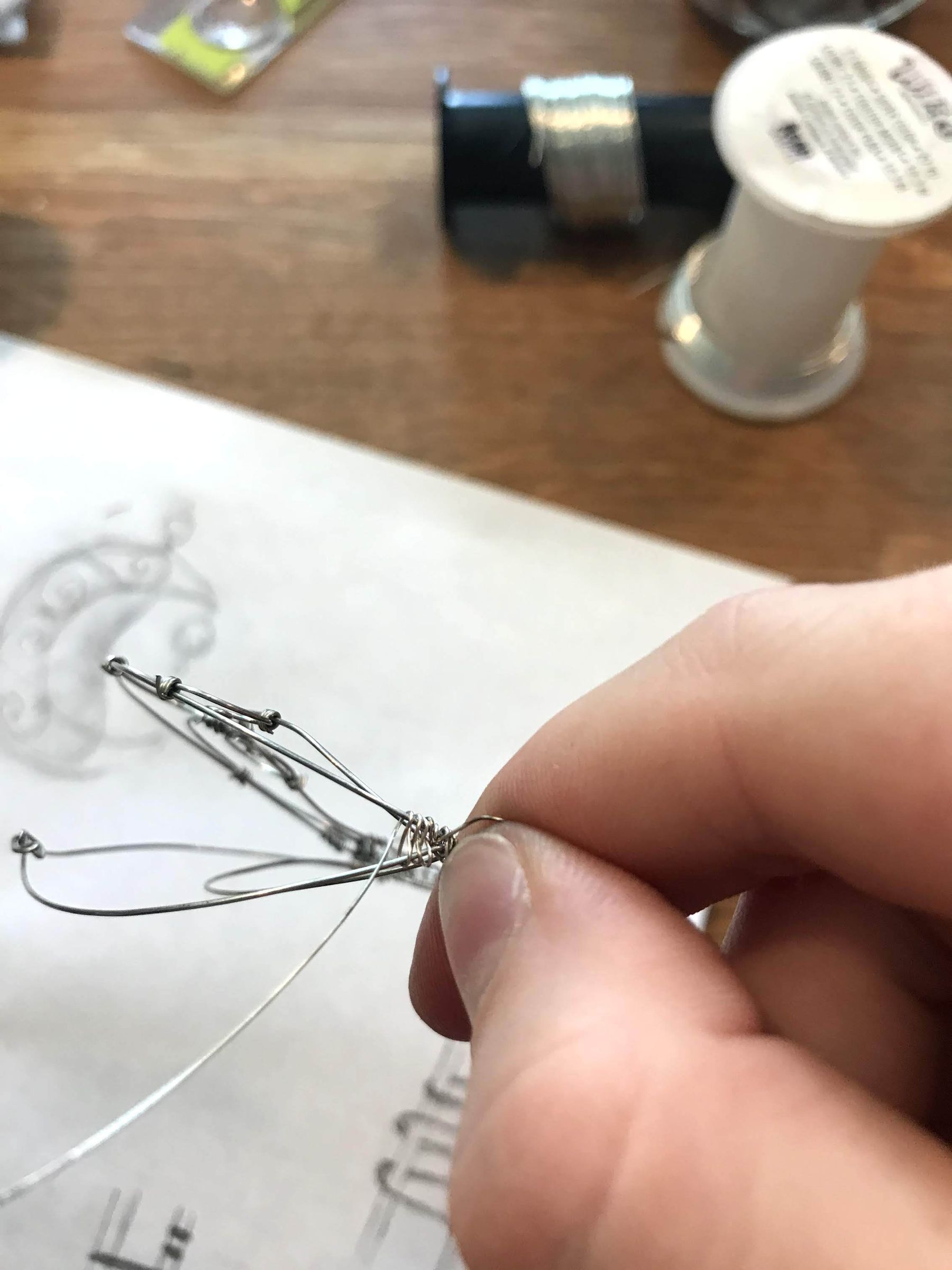 How to Design (and Finish!) a Wire Wrapped Moon Pendant : 8 Steps (with ...