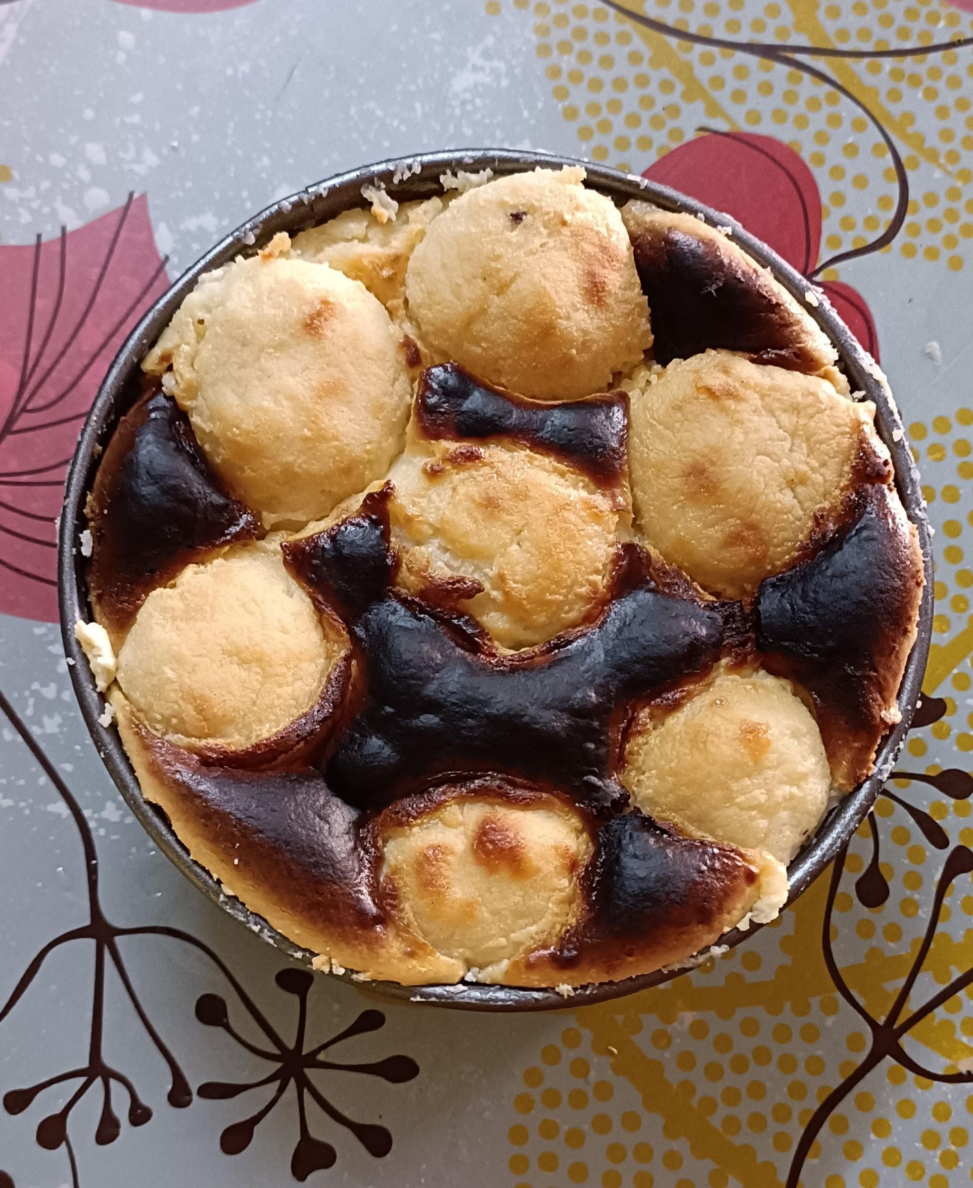 Baked Rosogolla Cheesecake (Eggless) : 6 Steps (with Pictures ...