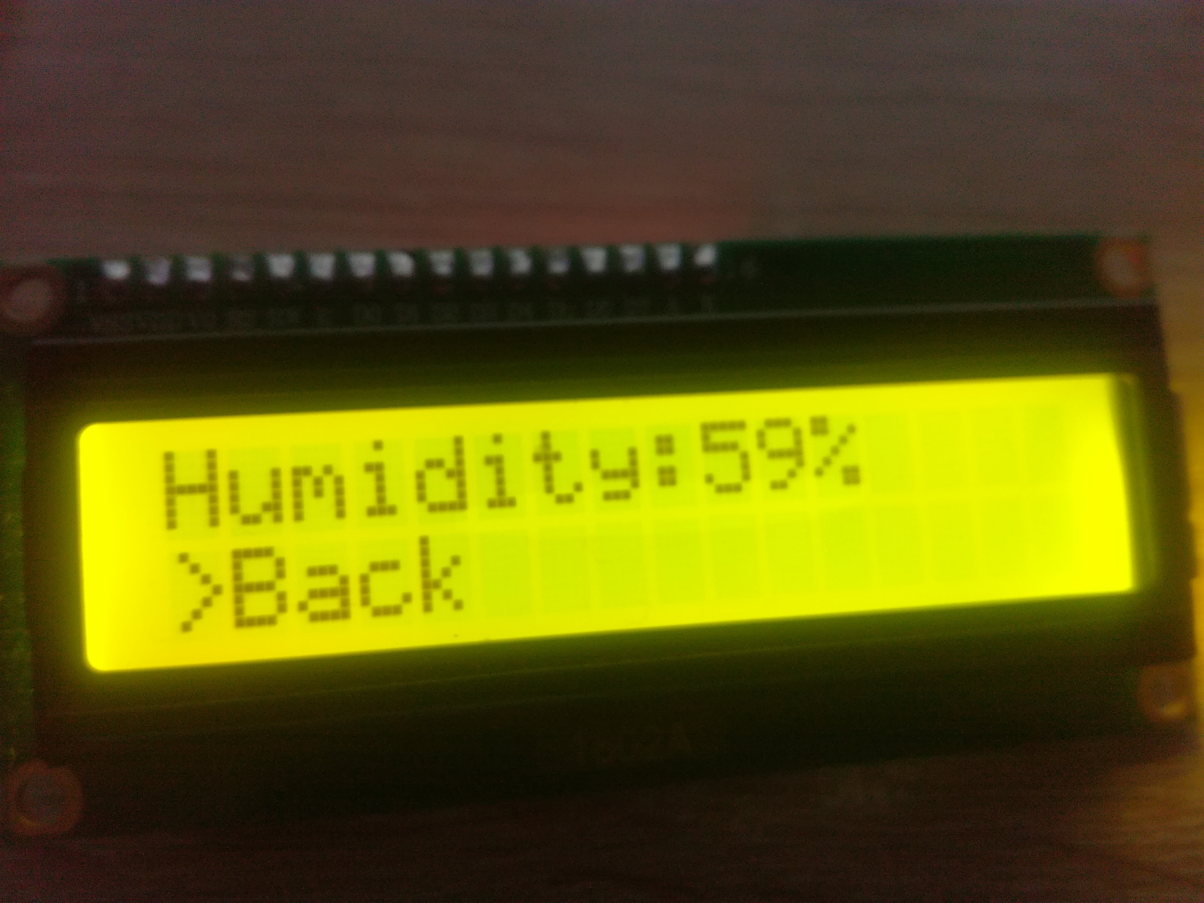 Arduino DHT22 Sensor and Soil Moisture Project With Menu : 4 Steps - Instructables