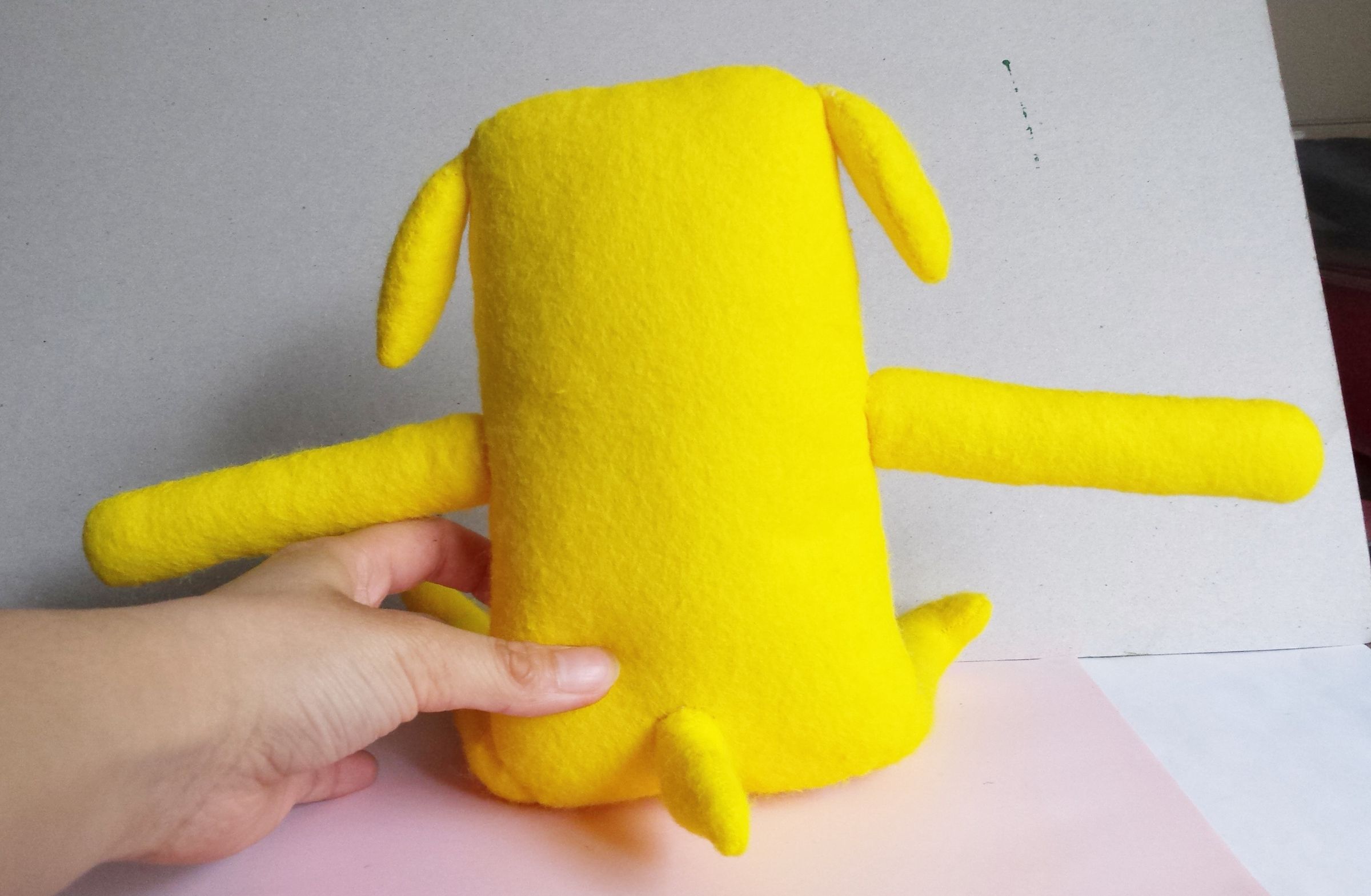 Jake the Dog Plush (FREE Template) : 10 Steps (with Pictures ...
