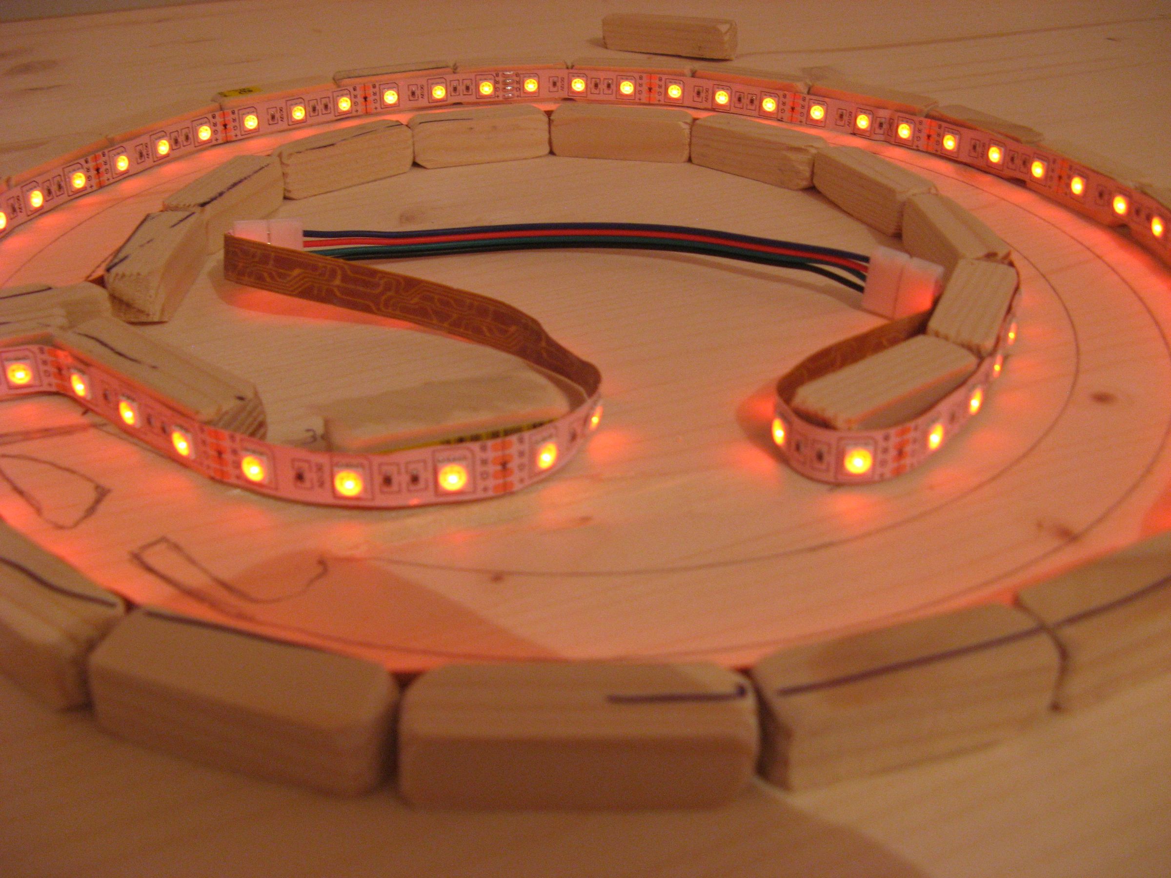Make a Led Tron Desk and Led Tron Clock : 15 Steps (with Pictures ...