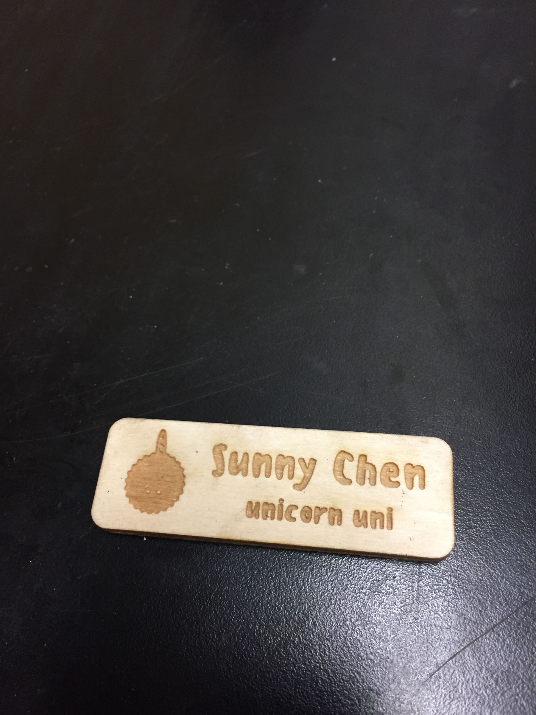 Lasercut Magnetic Name Tag : 3 Steps (with Pictures) - Instructables