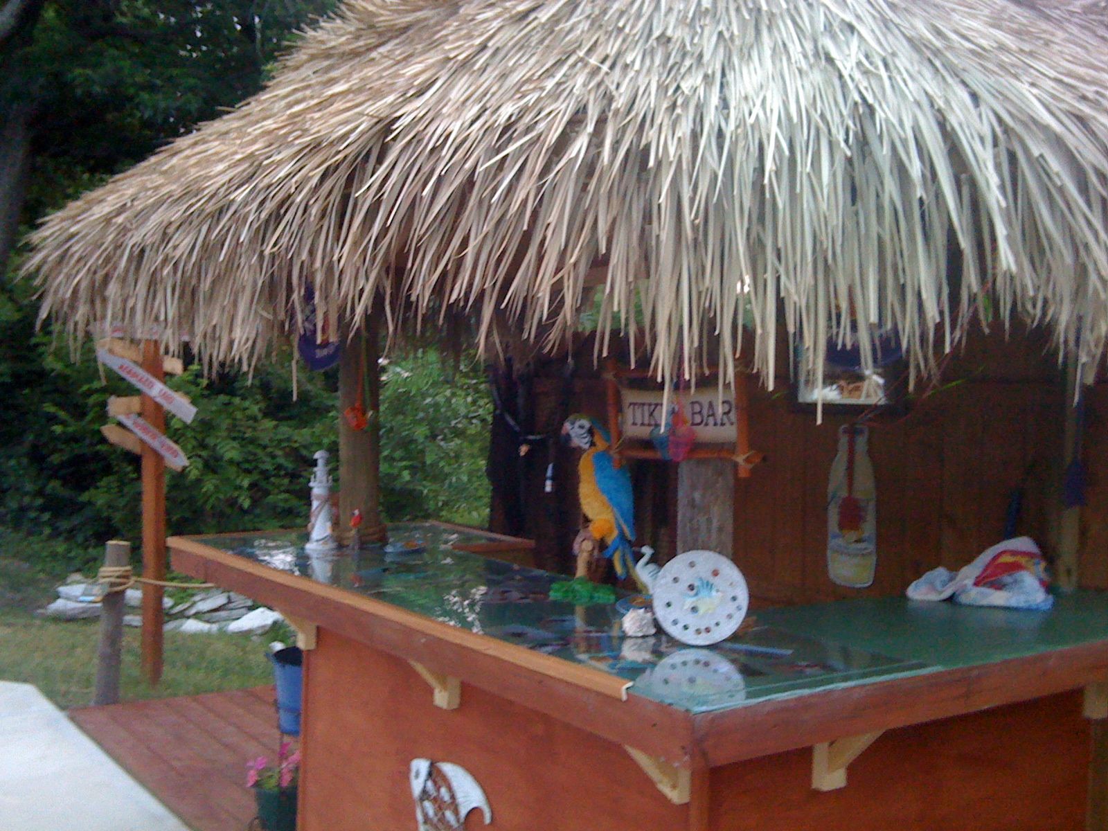Pool Side Tiki Hut Plans