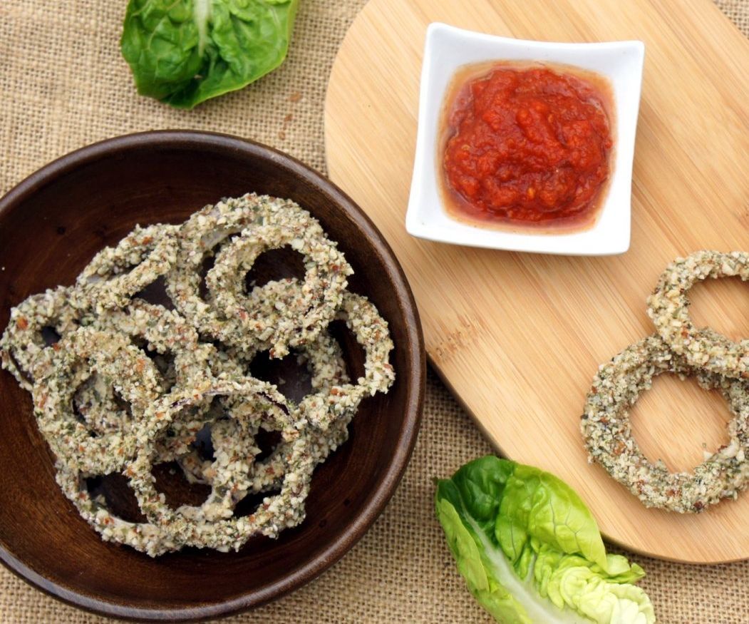 Healthy Onion Rings - Raw & Cooked Version! : 9 Steps (with Pictures ...