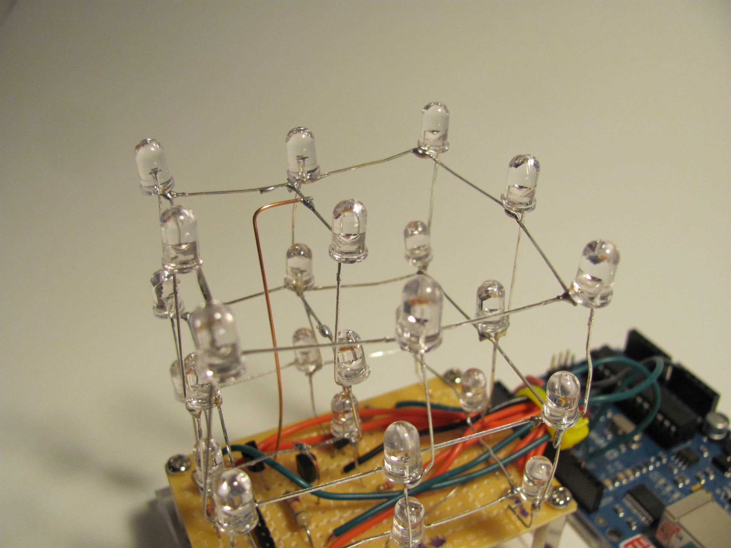 HackDuino LED CUBE - Instructables