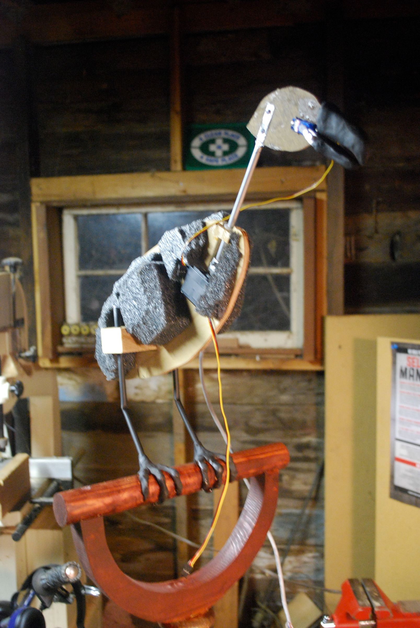 Animatronic Fawkes the Phoenix : 7 Steps - Instructables