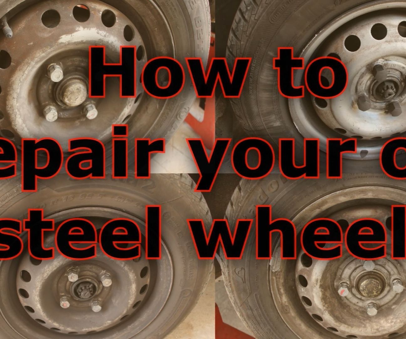 Renew Old Steel Wheels : 5 Steps (with Pictures) - Instructables