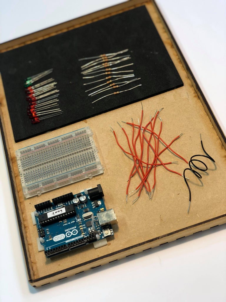 Arduino Led Chaser 4 Steps Instructables