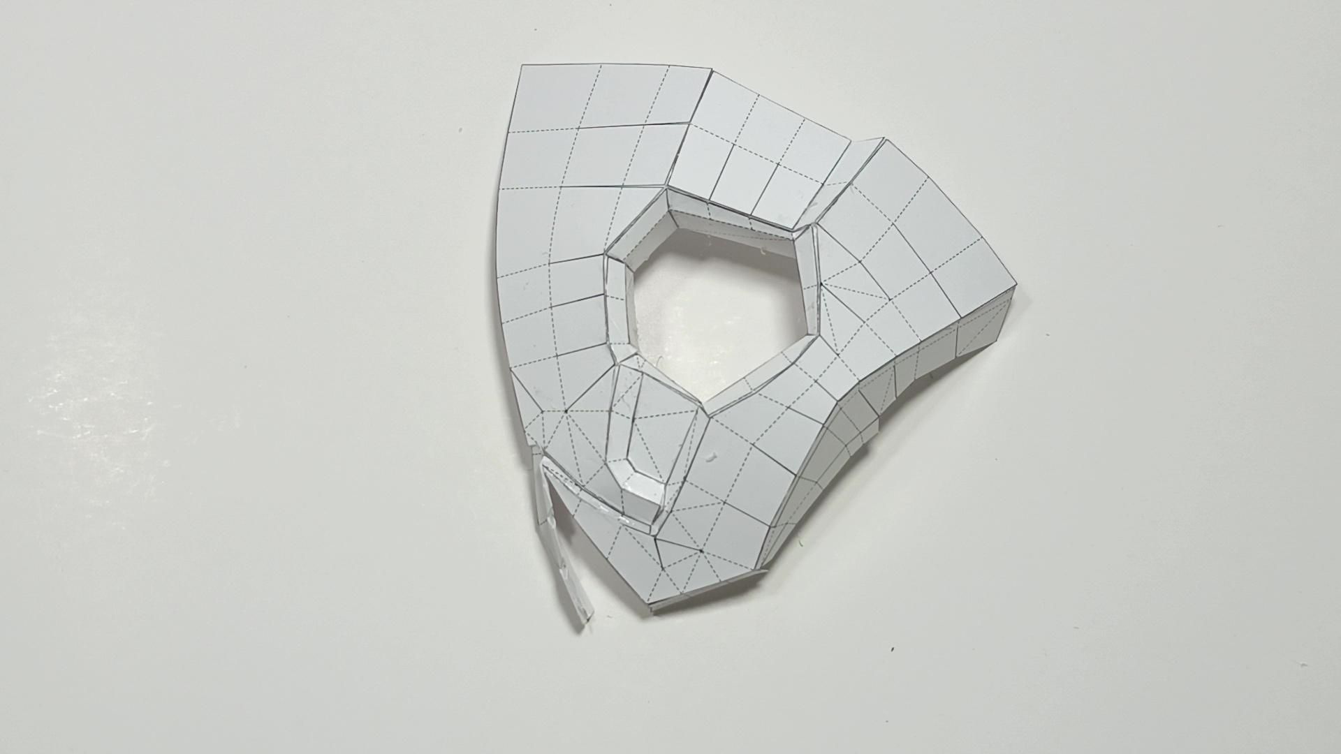 Paper Oni Mask : 45 Steps (with Pictures) - Instructables