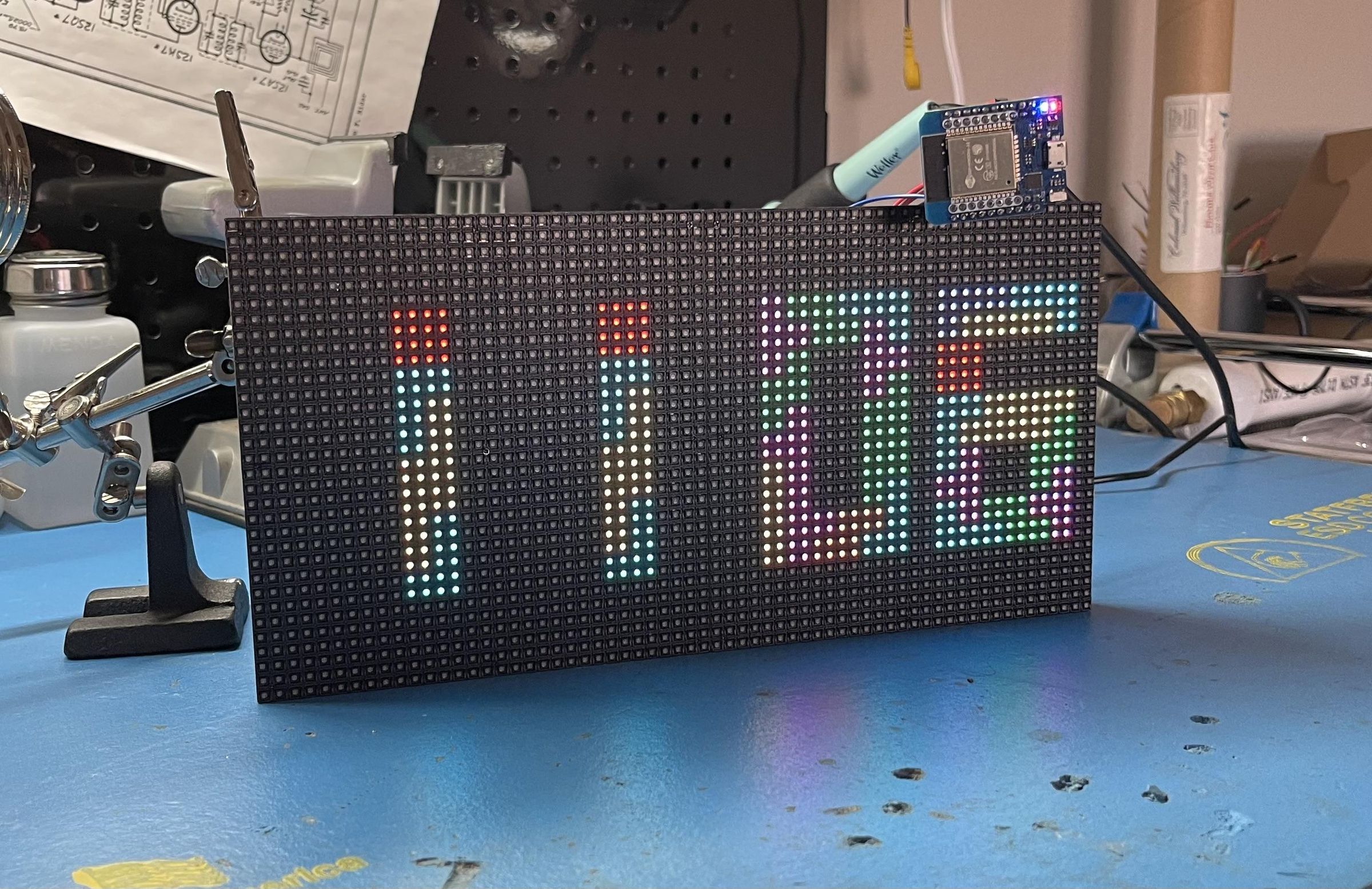 Arduino WiFi Tetris Clock : 8 Steps (with Pictures) - Instructables