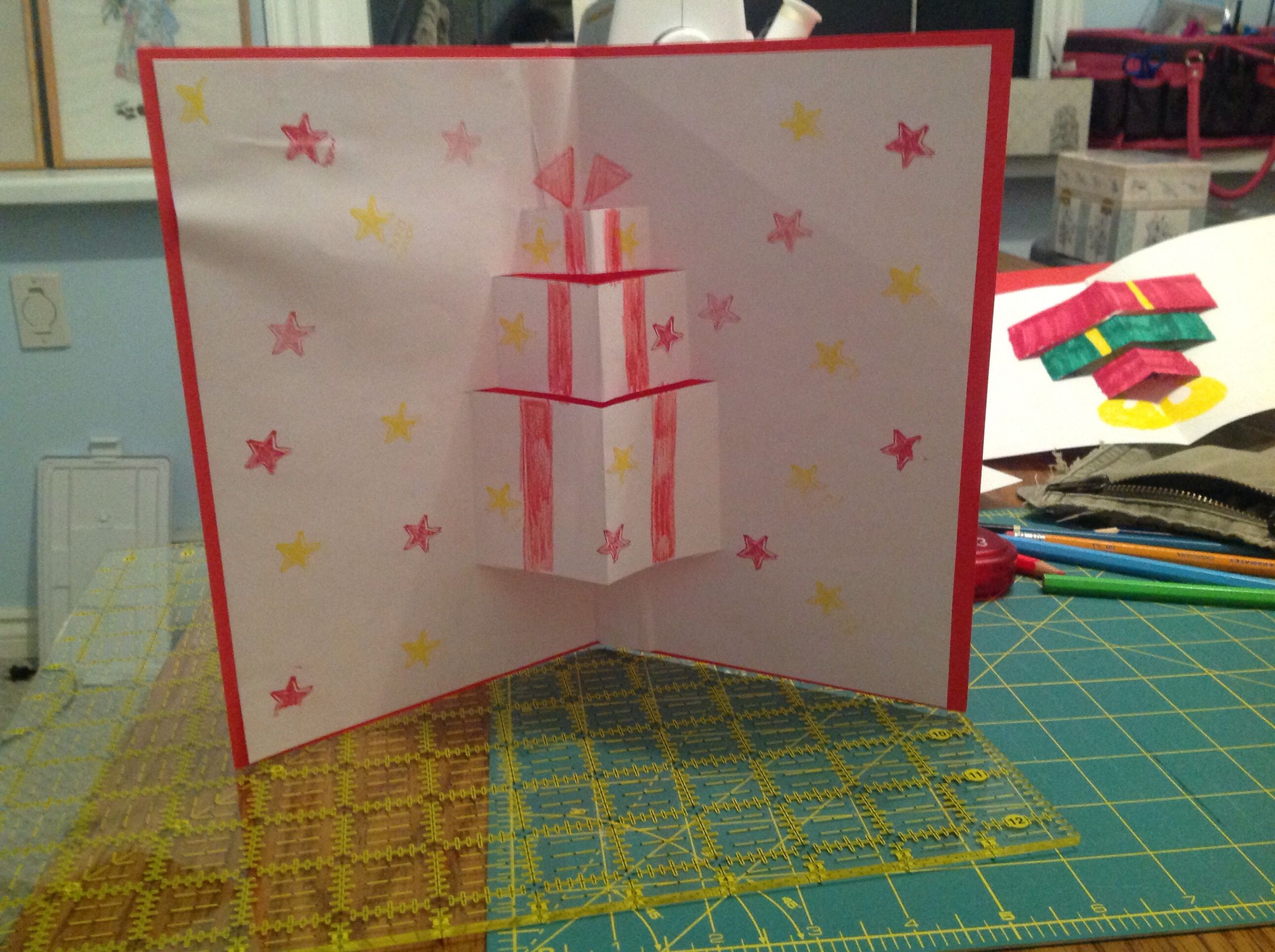 Present Pop-Up Cards : 7 Steps - Instructables