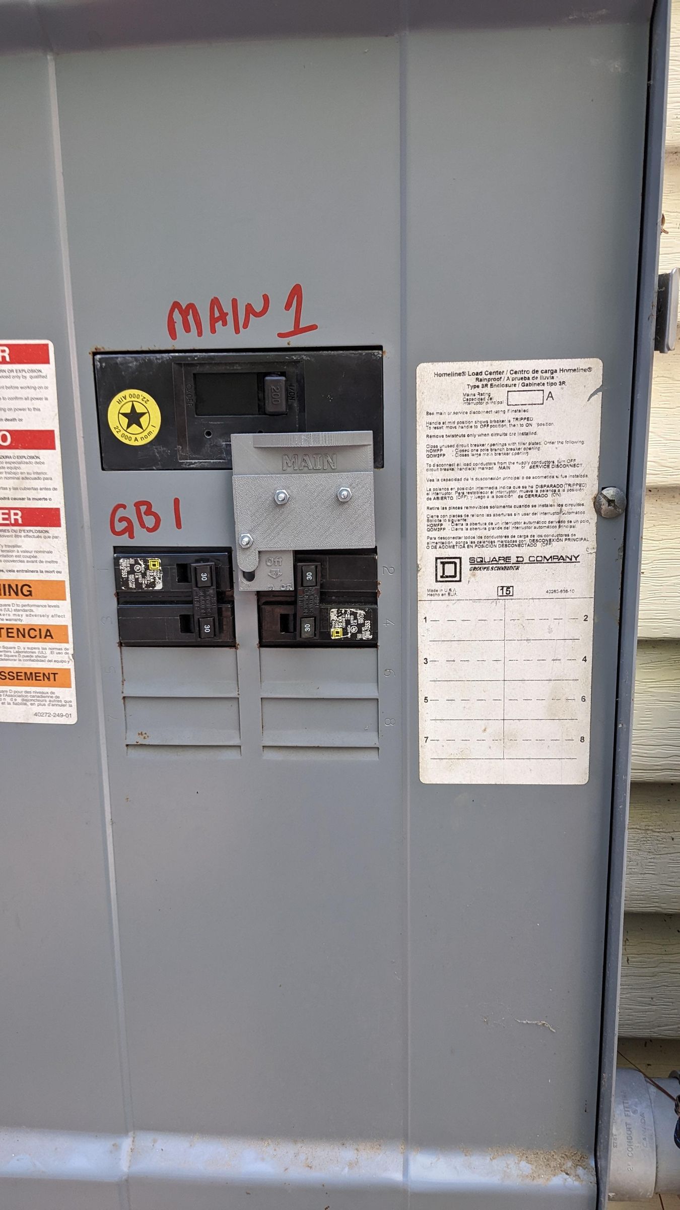 Utility - Generator Panel InterLock : 3 Steps - Instructables