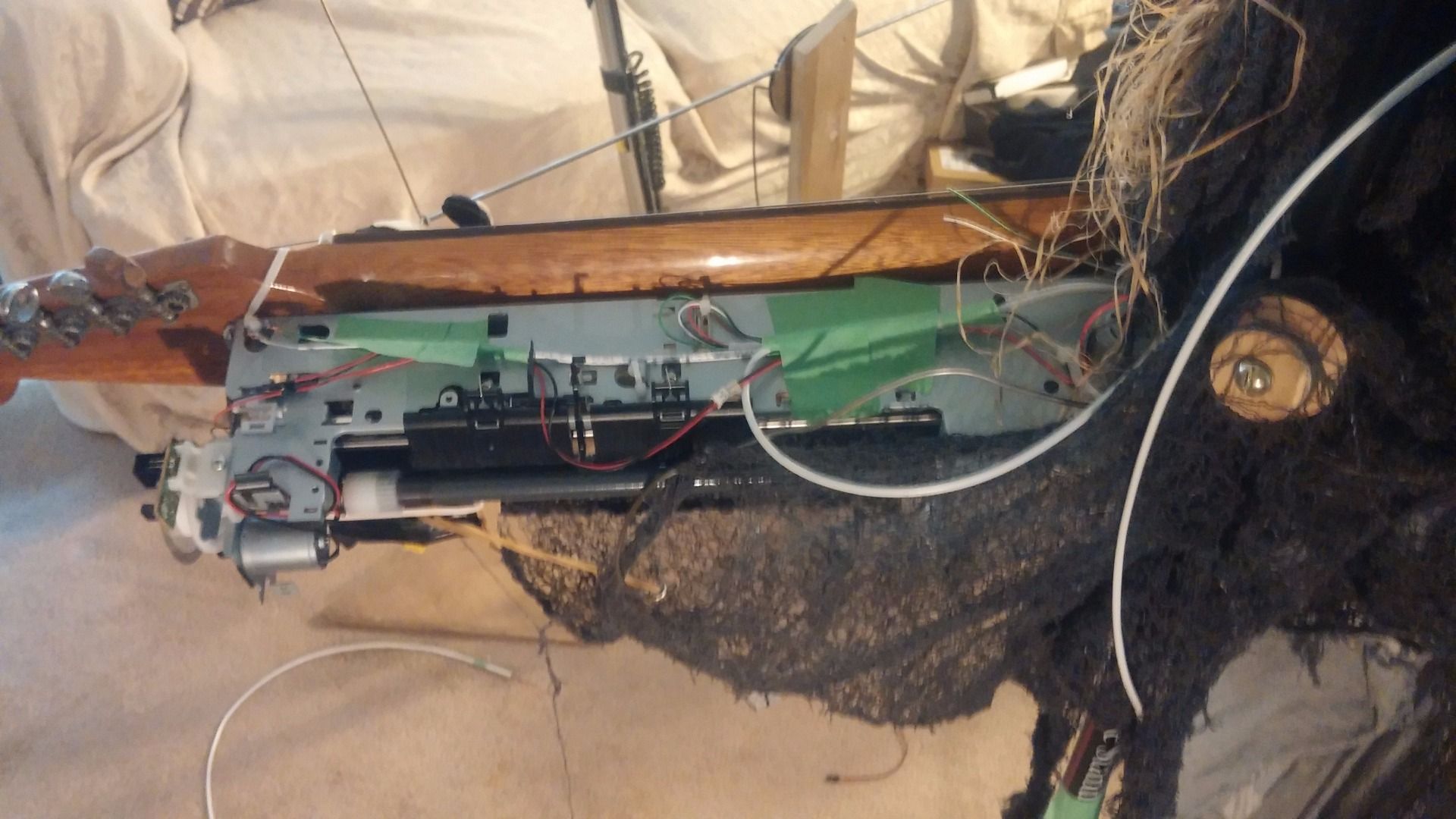 Arduino Controlled Animatronic Skeleton Rock Band - in Progress : 7 ...