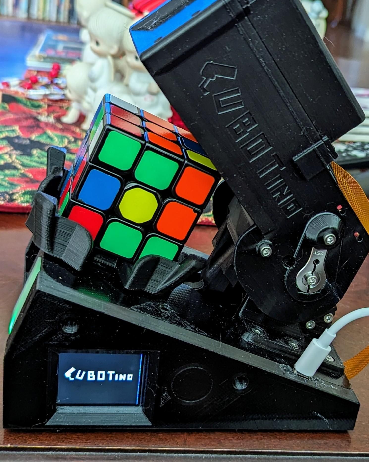 CUBOTino Autonomous: Small, 3D Printed, Rubik's Cube Robot (Raspberry Pi Zero 2, PiCamera) : 12 ...