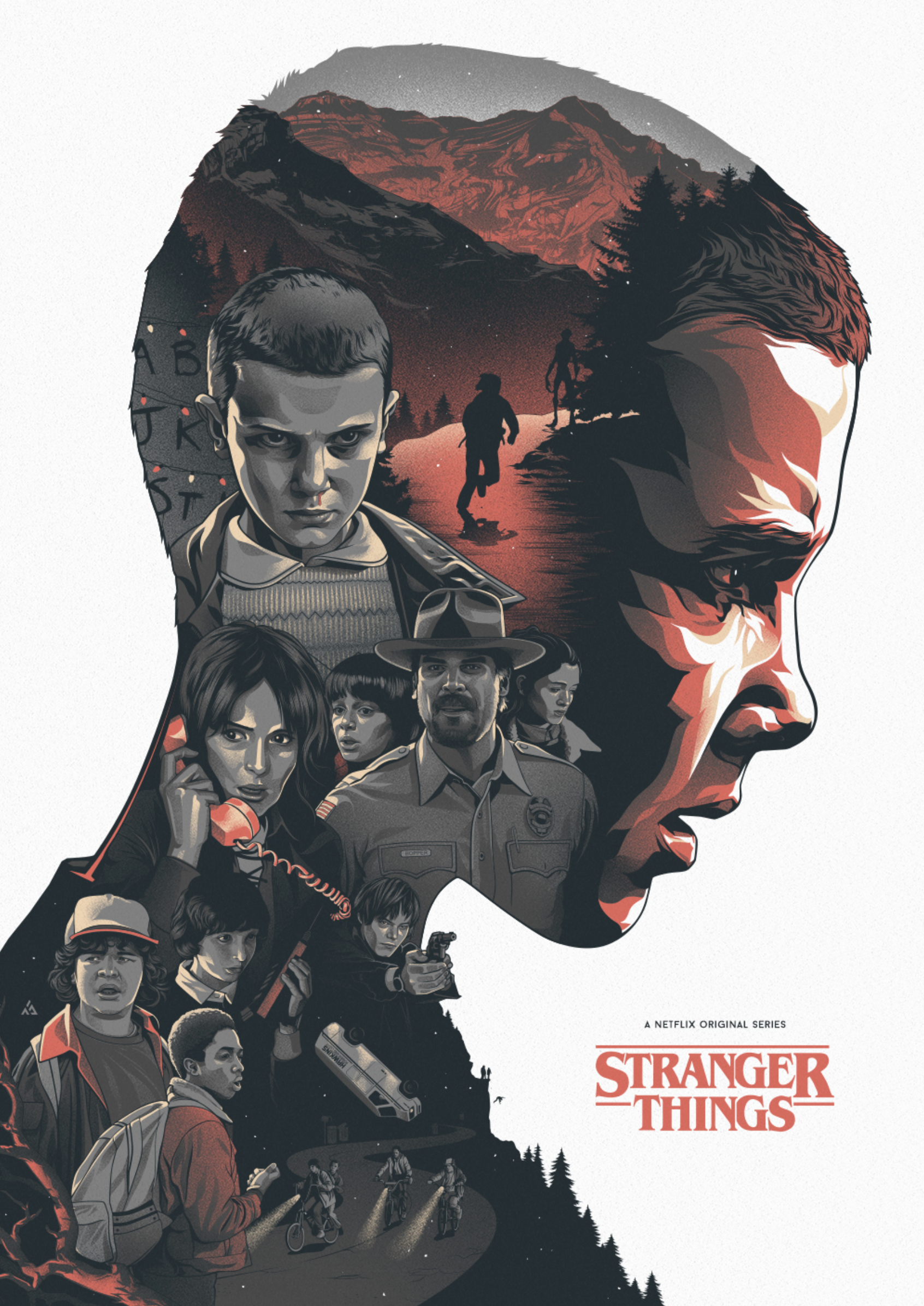 Laser Cut Stranger Things Lightbox : 19 Steps (with Pictures ...