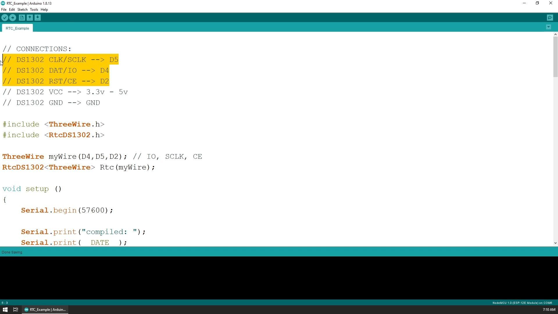 Real Time Clock Module With Arduino : 5 Steps - Instructables