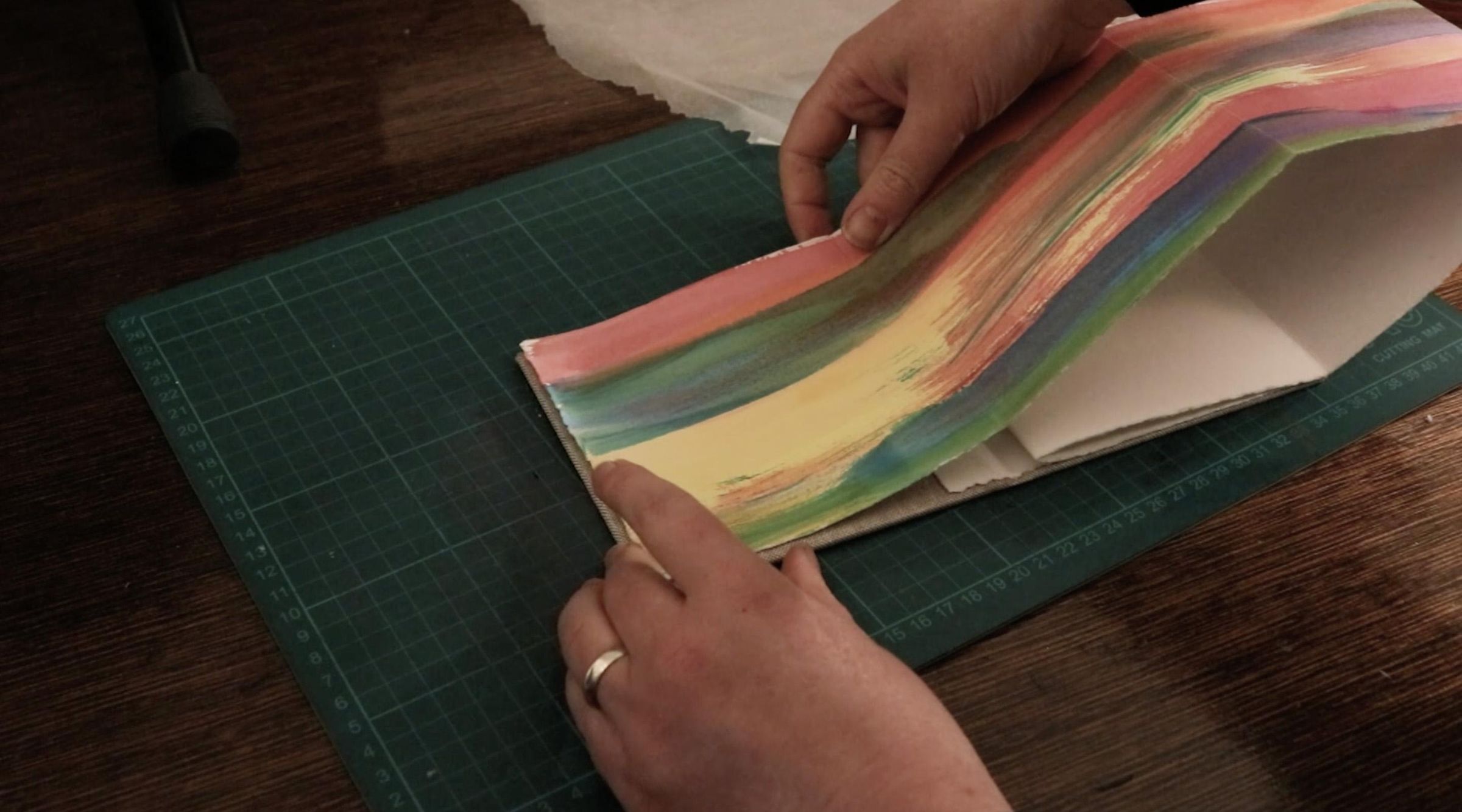 Make a Hard Cover for Your Handmade Book : 8 Steps (with Pictures ...