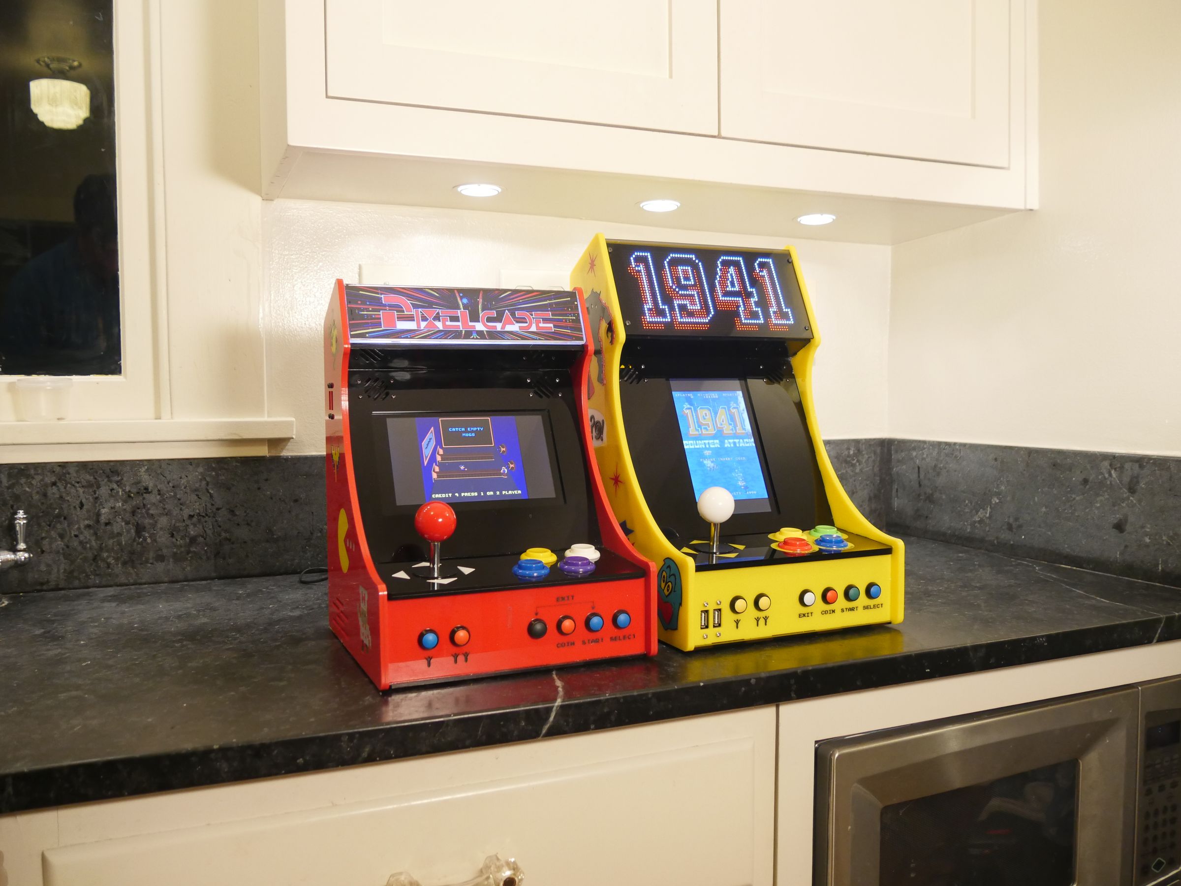 Vertical Bartop Arcade With Integrated PIXEL LED Display : 11 Steps ...