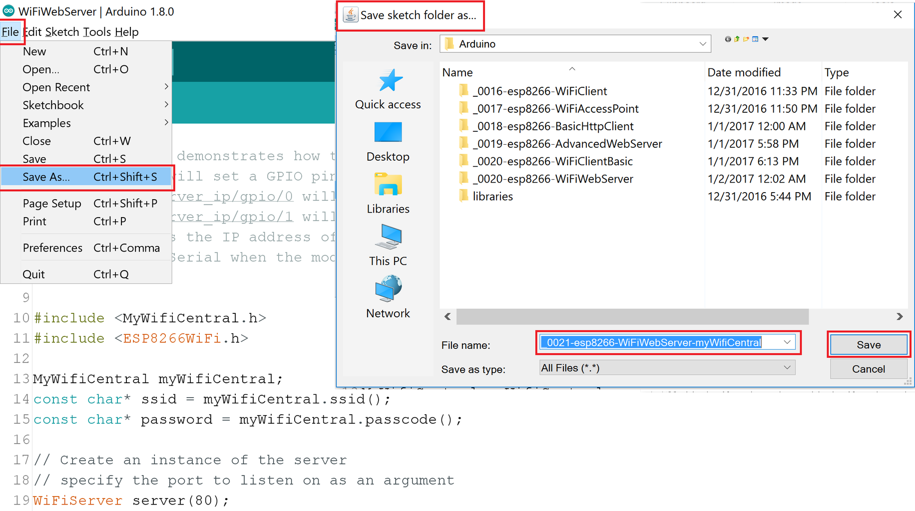 Build A Custom Esp8266 Arduino Wifi Library 11 Steps With Pictures