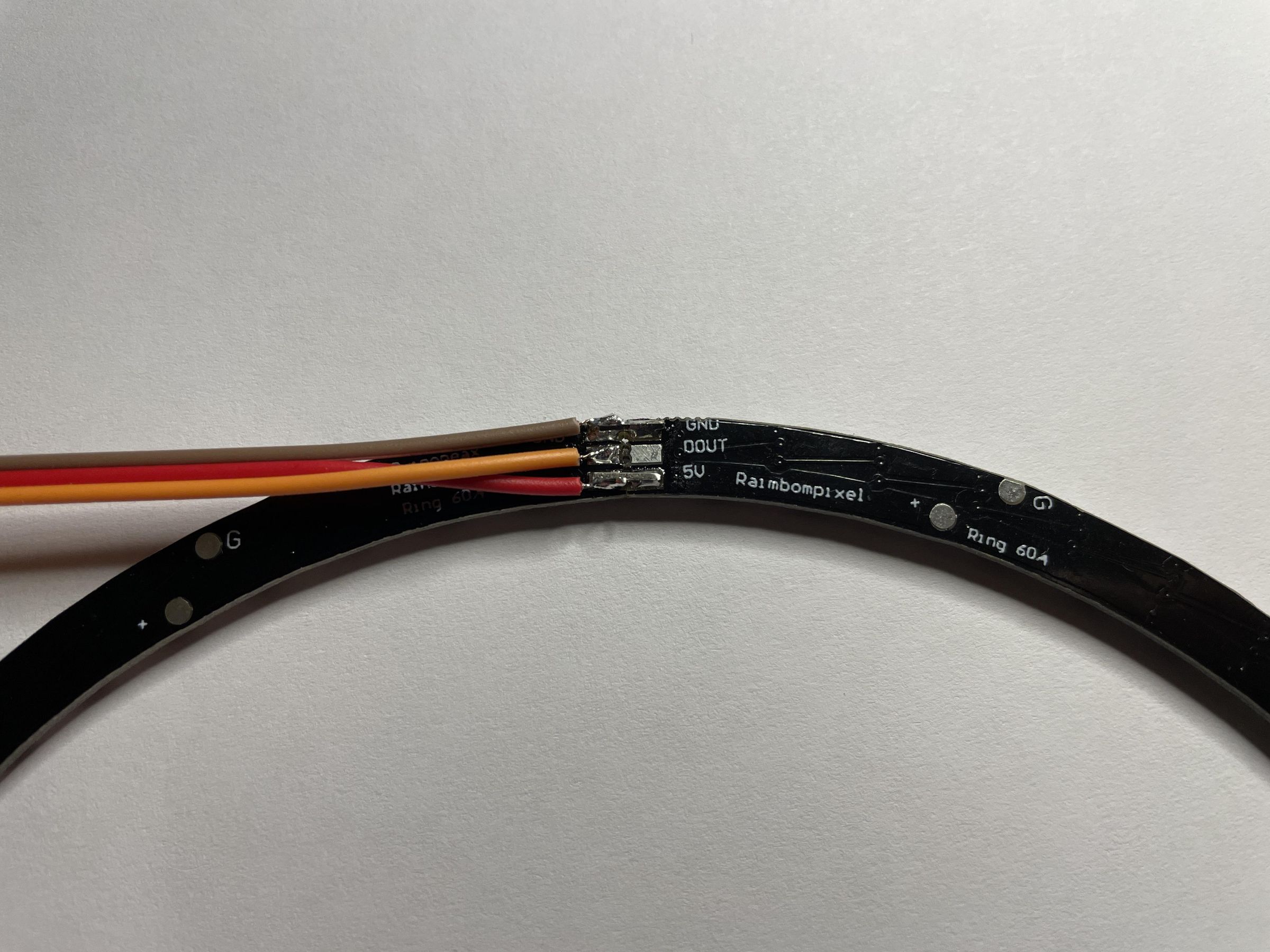 Simple 60 LED Ring Clock, Tinkercad Design, 3D Printed, WiFi NTP ...