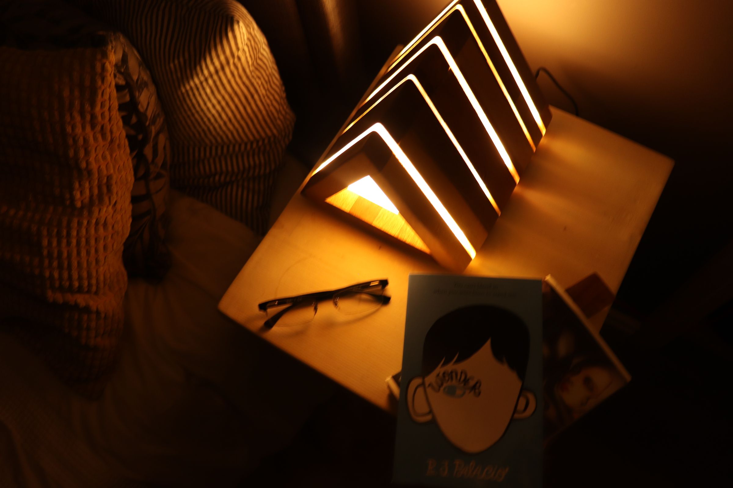 Bedside Table LED Lamp & Book Holder : 9 Steps (with Pictures ...