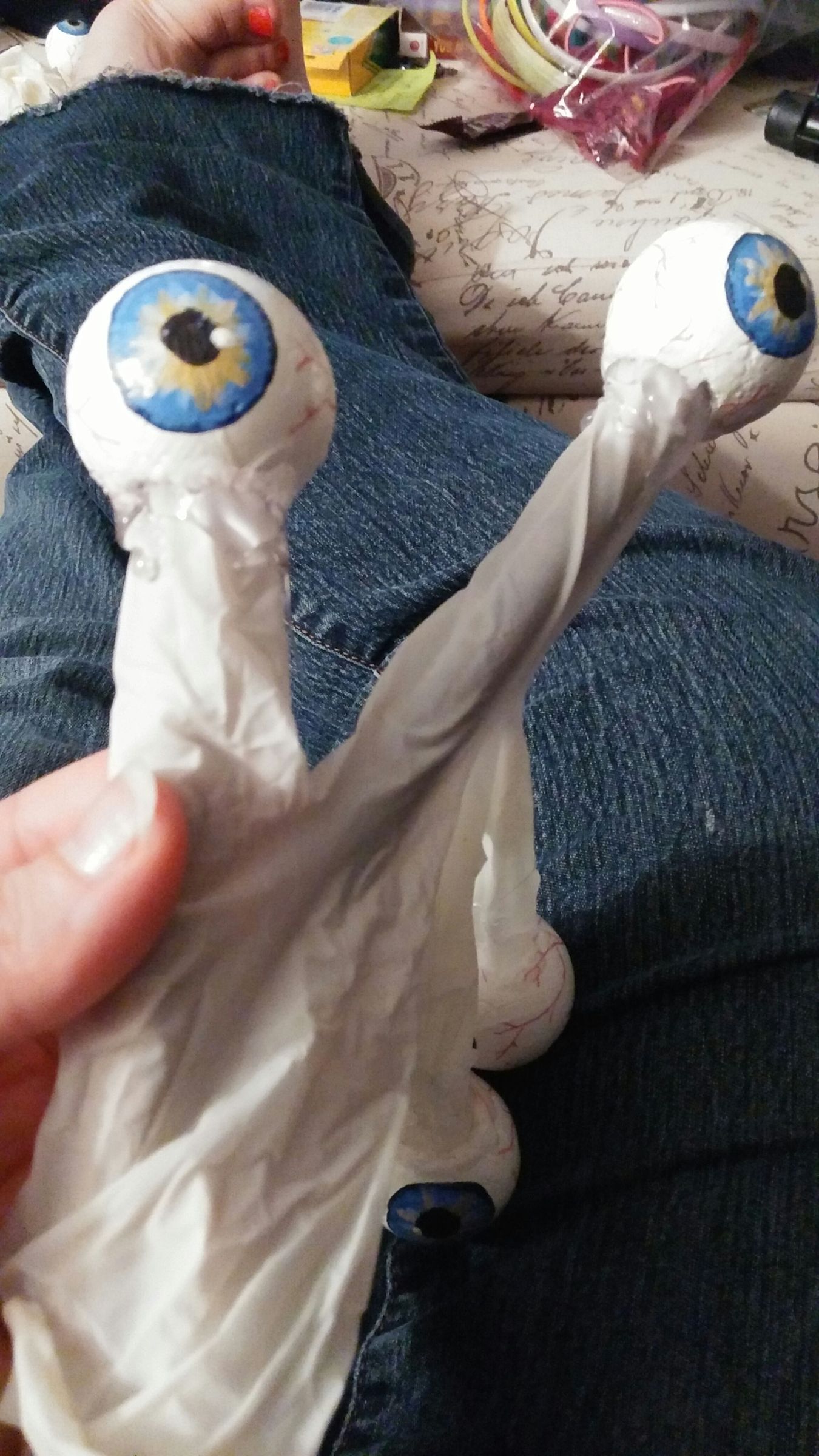 Realistic Eyeballs Out of Foam Balls : 11 Steps (with Pictures ...