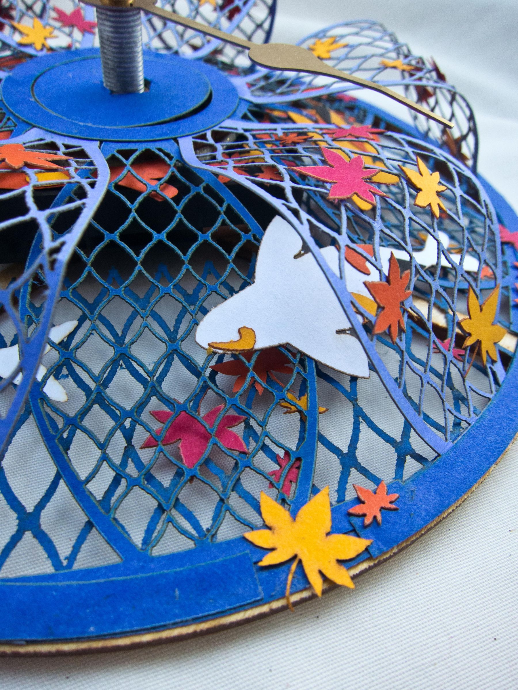 Koi Pond Papercraft Clock : 8 Steps (with Pictures) - Instructables