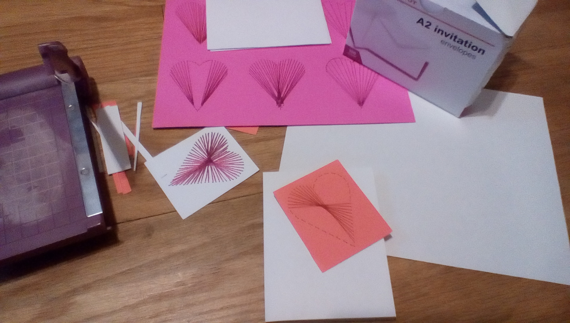 String Art Valentine Cards--and Other Holidays : 4 Steps (with Pictures ...