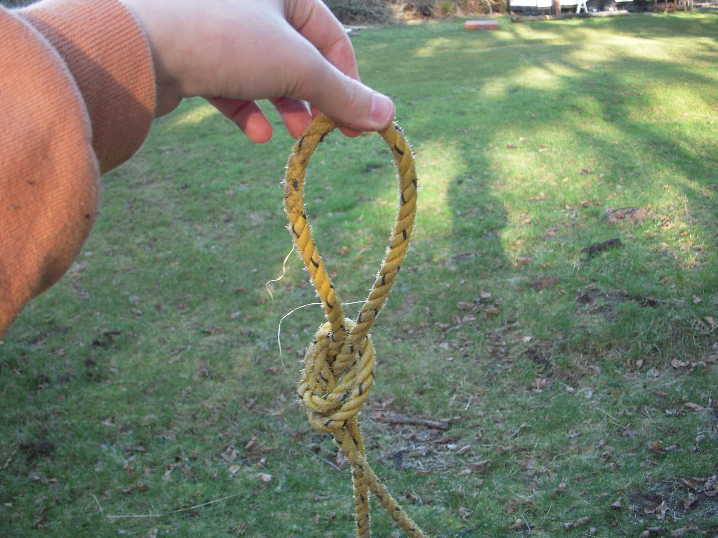 Build a Zip Line Out of Reused or Recyled Materials. : 7 Steps ...