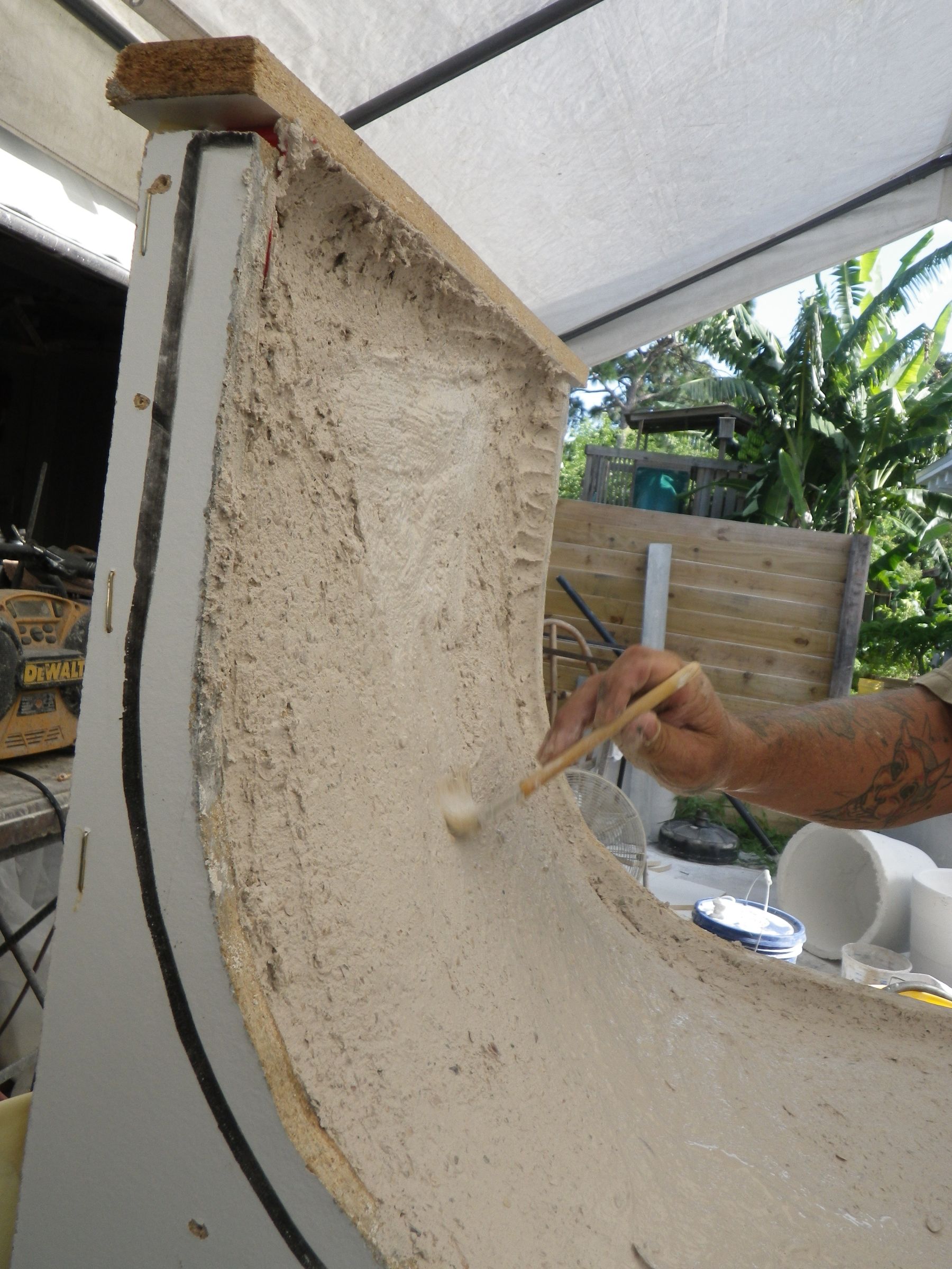 Fabric Formed Tea Table in GFRC : 8 Steps (with Pictures) - Instructables