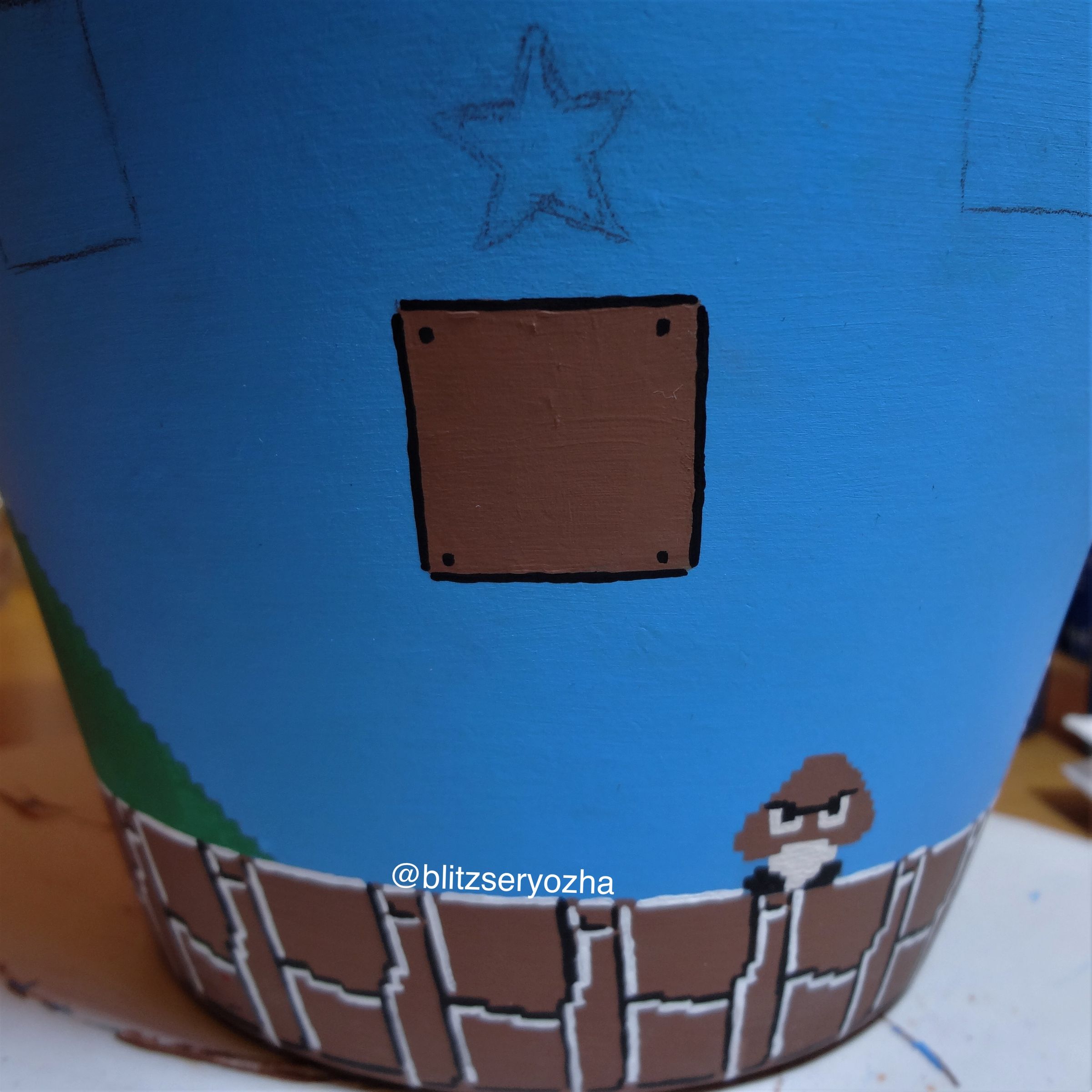 Super Mario Bros Inspired Flower Pot : 12 Steps (with Pictures ...