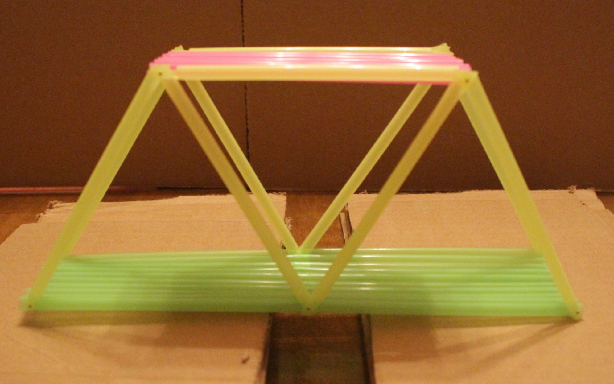 Plastic Straw Truss Bridge : 18 Steps - Instructables