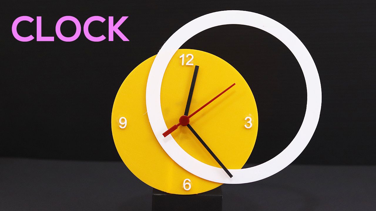 3D Printed CLOCK : 3 Steps (with Pictures) - Instructables