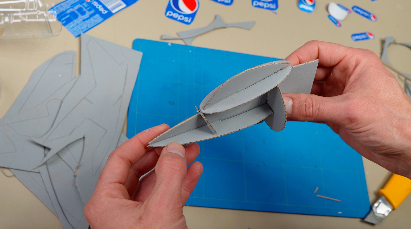 Turn a Pepsi Bottle Into a Harrier Jet! : 4 Steps (with Pictures ...
