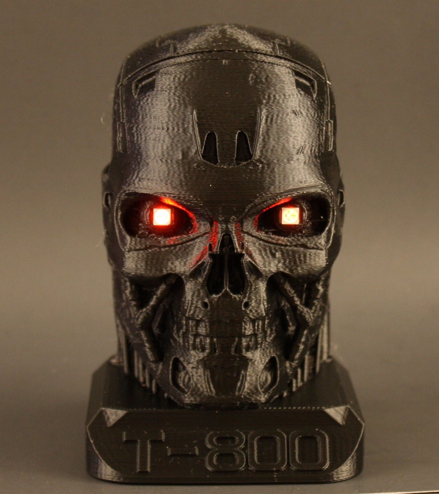 Electrified Terminator With LED Eyes : 11 Steps (with Pictures ...