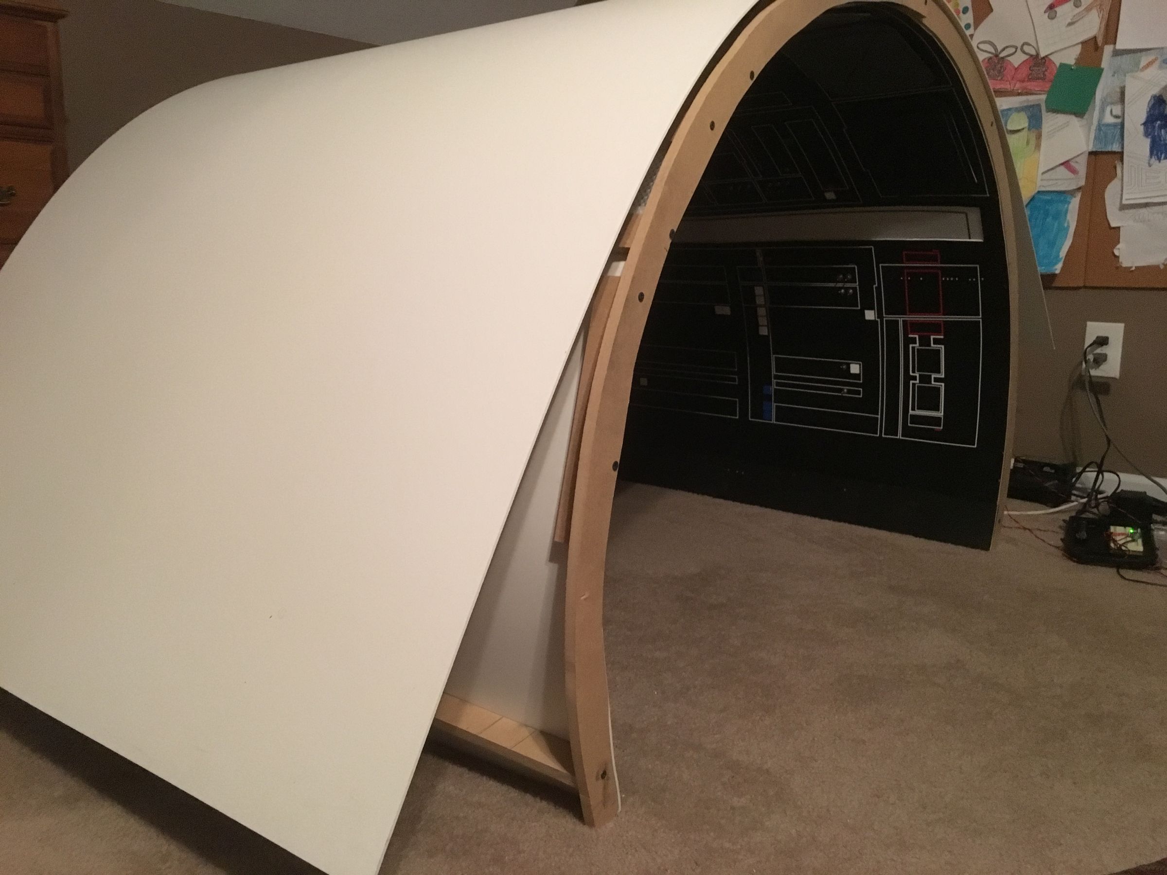 Make a Millennium Falcon Playhouse - Massive Update : 23 Steps (with ...