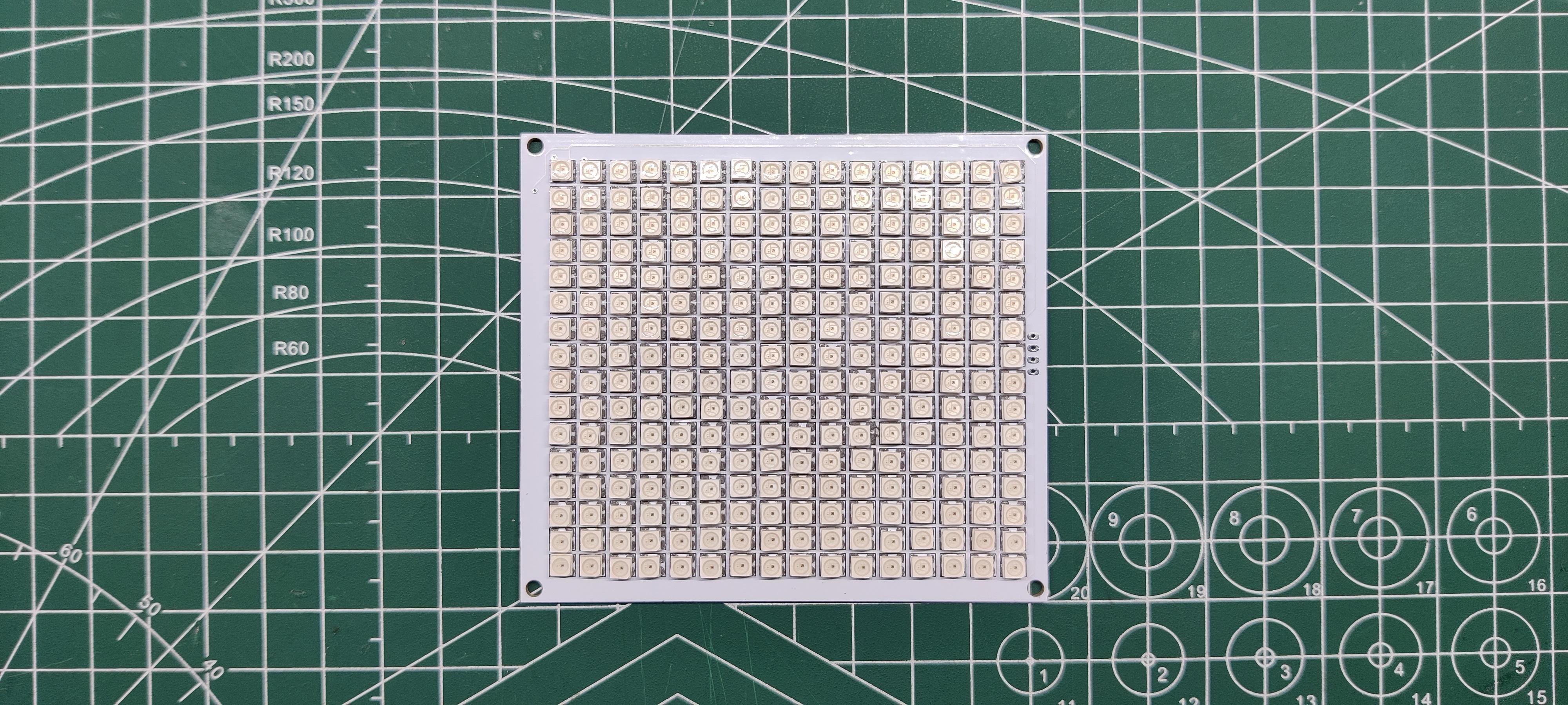 Custom 16x16 WS2812 Mini Matrix Project : 15 Steps (with Pictures ...