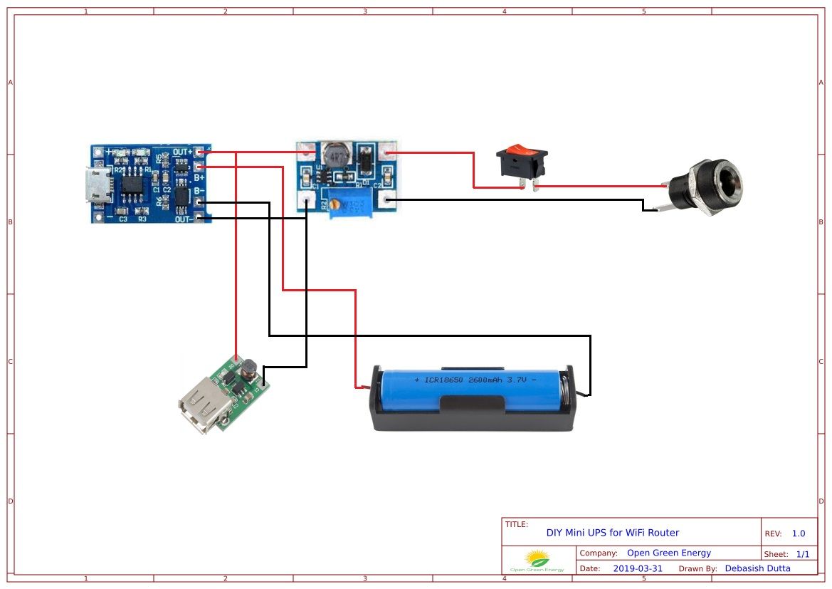 DIY Mini UPS for WiFi Router / Modem : 12 Steps (with Pictures ...