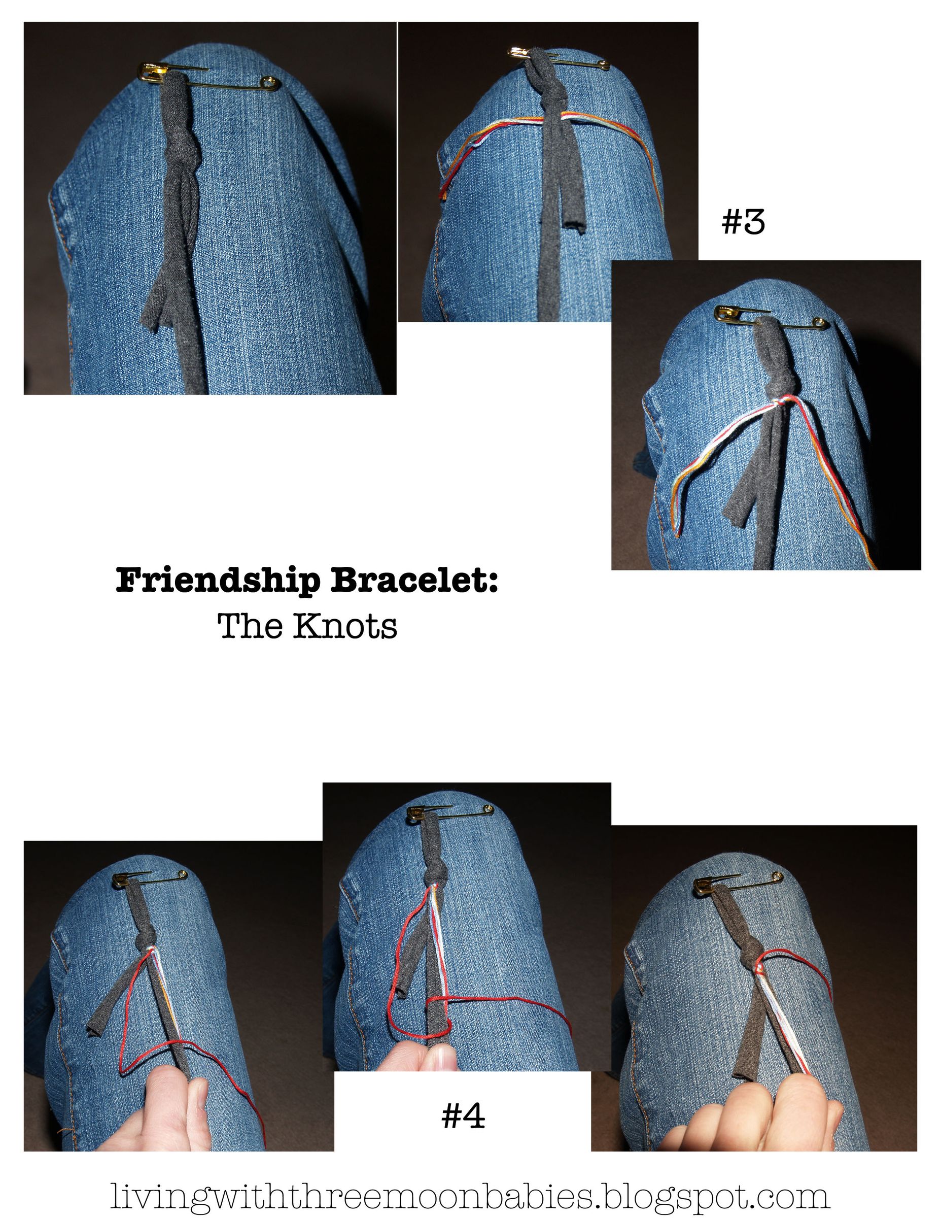 Friendship Bracelet: Tutorial : 4 Steps (with Pictures) - Instructables