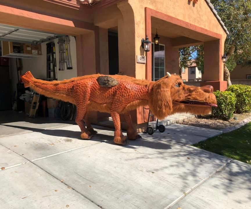 Animatronic Falkor Dog : 5 Steps - Instructables