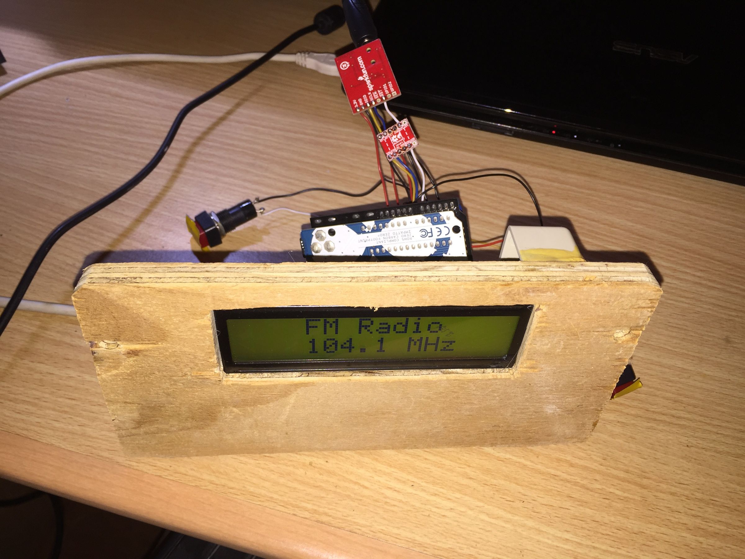 FM Radio With Si4703 Breakout Board, LCD and Arduino : 9 Steps (with ...