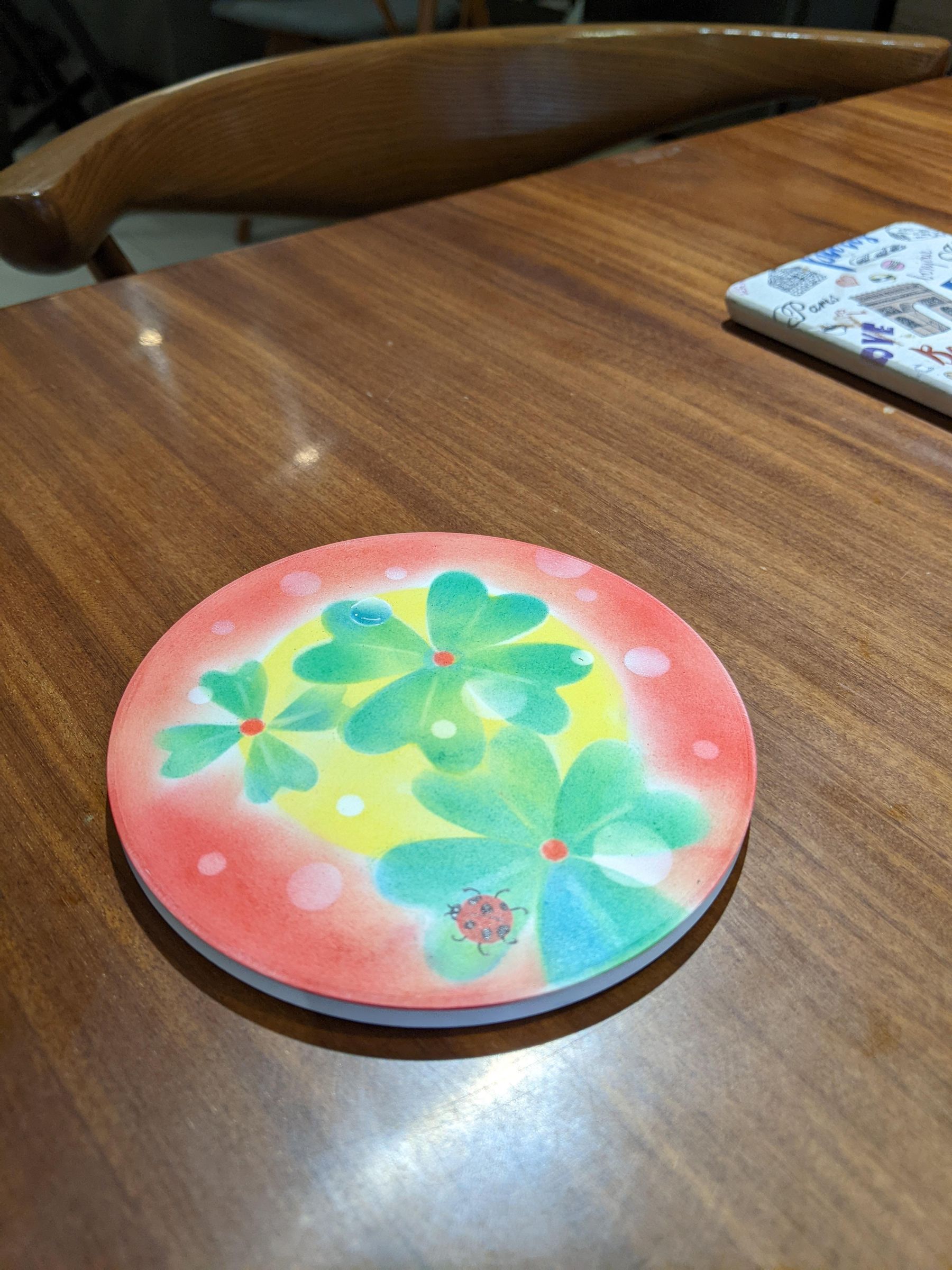 Beautiful Pastel on Cup Coaster : 4 Steps - Instructables