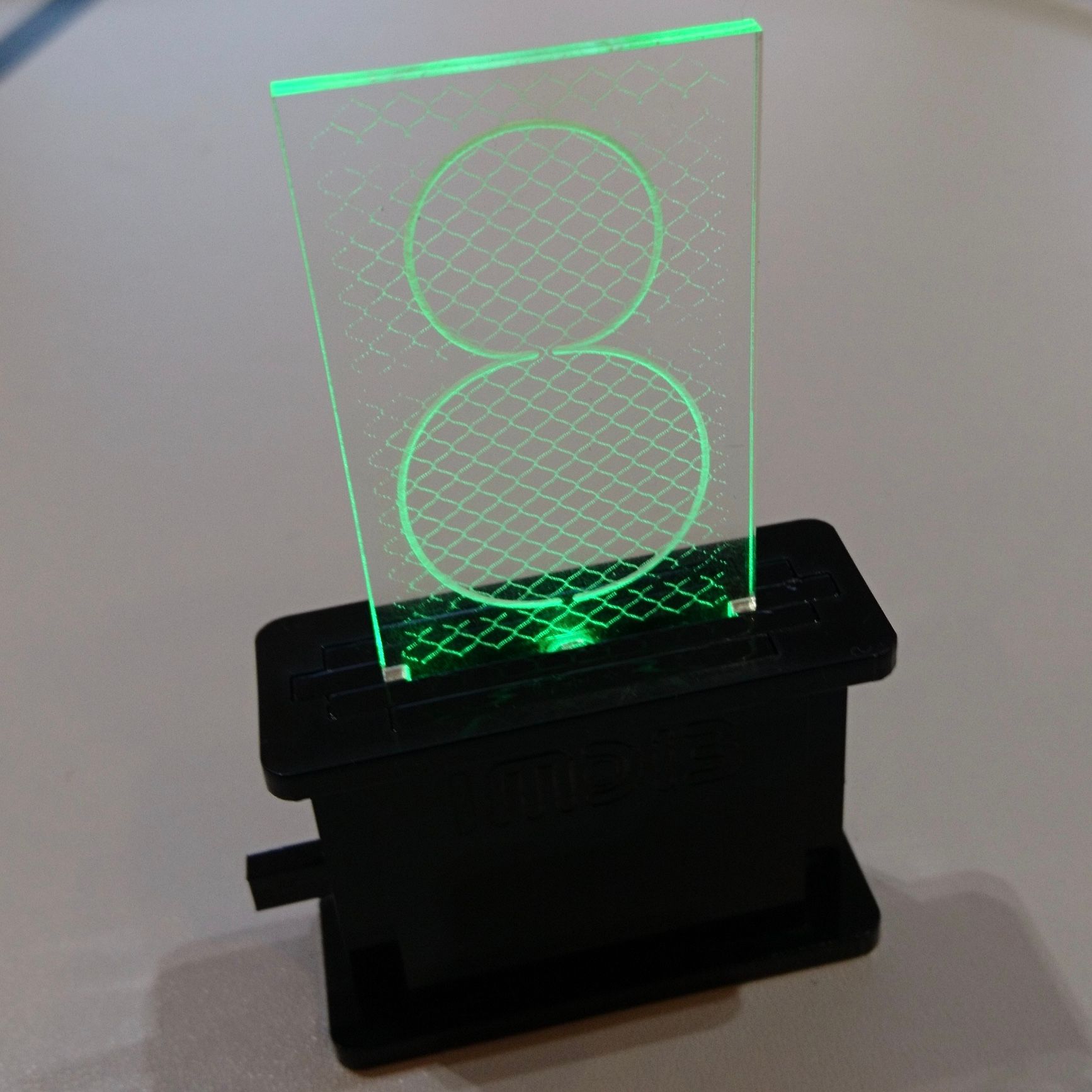 Acrylic LED Display With Lasercut Switch : 11 Steps (with Pictures ...