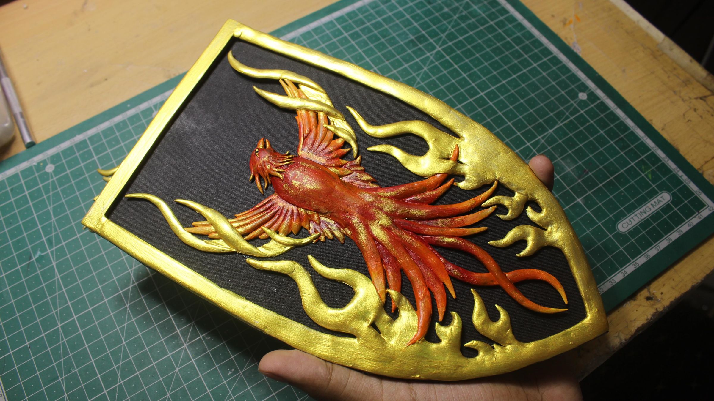 Phoenix Bird Wall Sculpture : 13 Steps (with Pictures) - Instructables