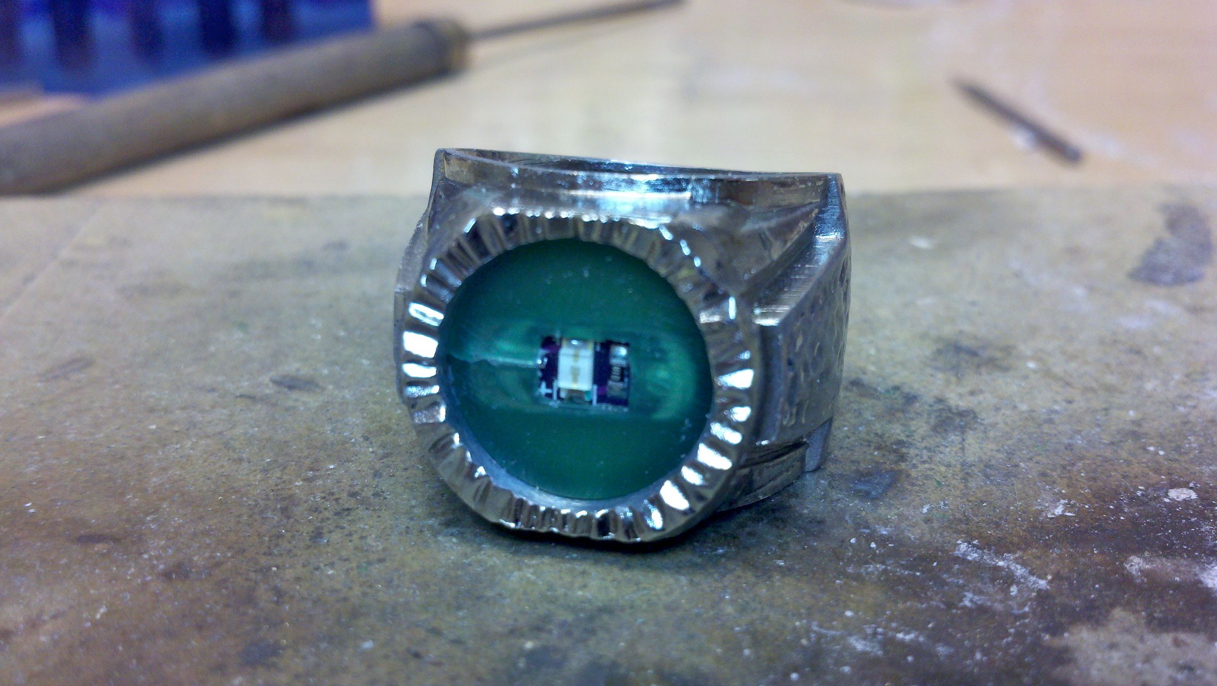 Mod Your Green Lantern Movie Ring and Make It Glow! : 5 Steps (with ...