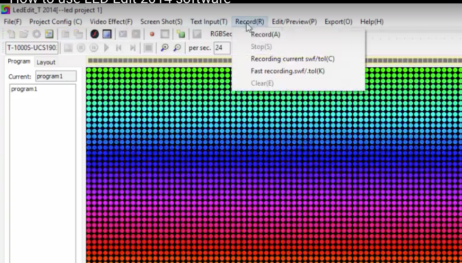 Huge Flexible Transparent LED Matrix Under $150. Easy to Make. : 8 ...