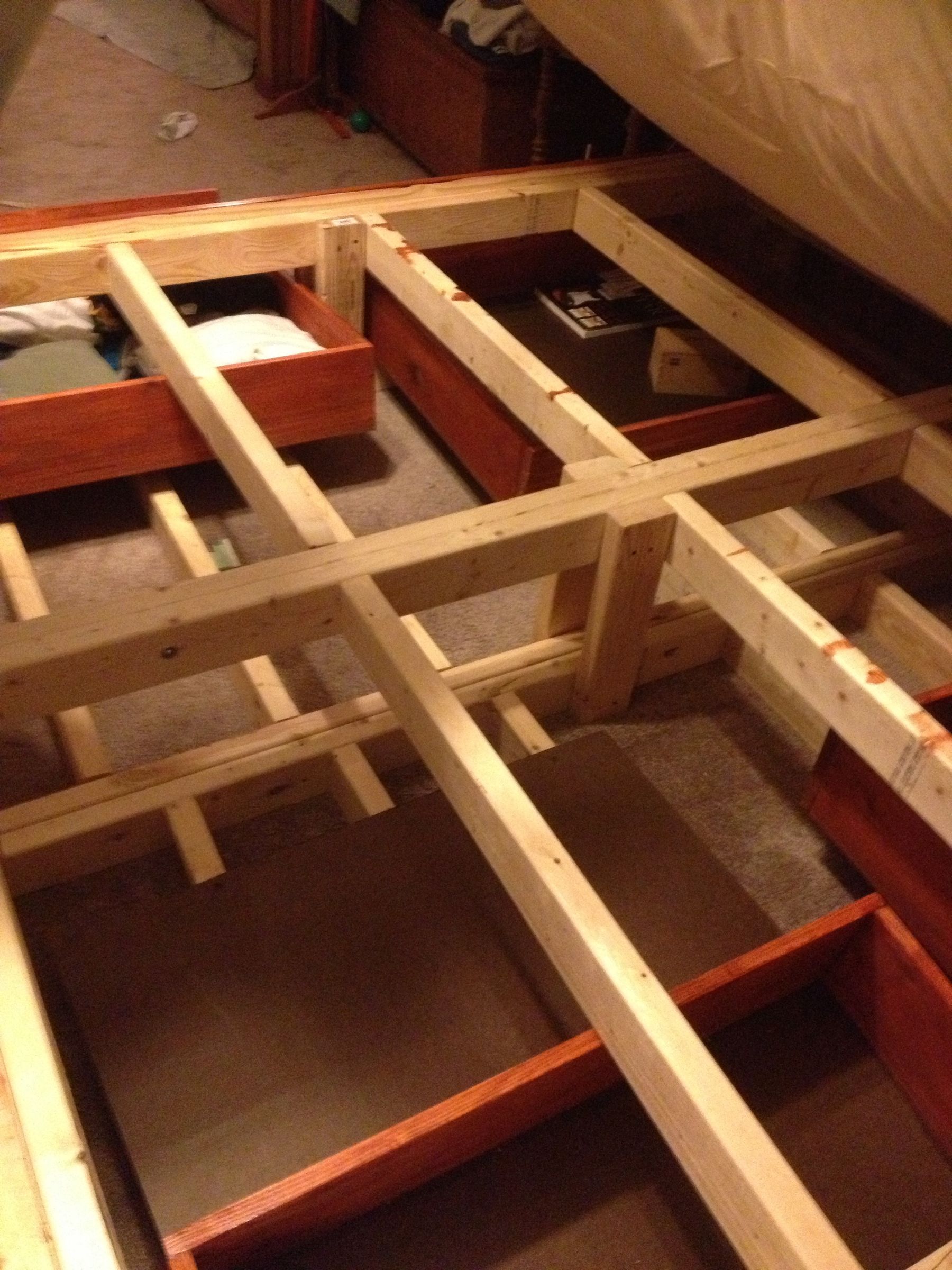 Bed Frame With Storage : 5 Steps - Instructables