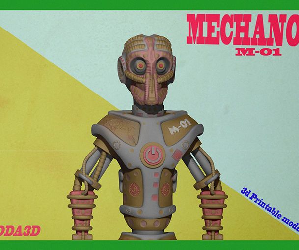 Mechanoid,3d Print : 4 Steps - Instructables
