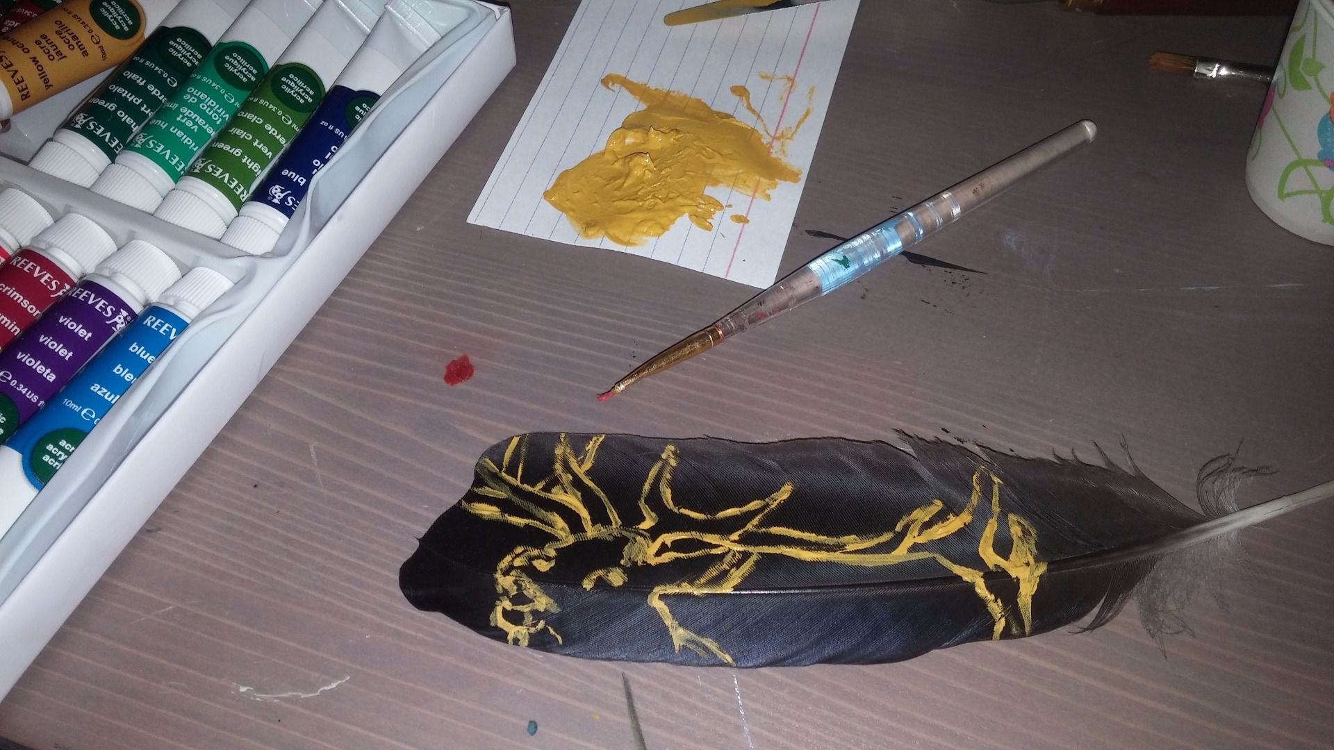 How to Paint a Feather : 7 Steps (with Pictures) - Instructables